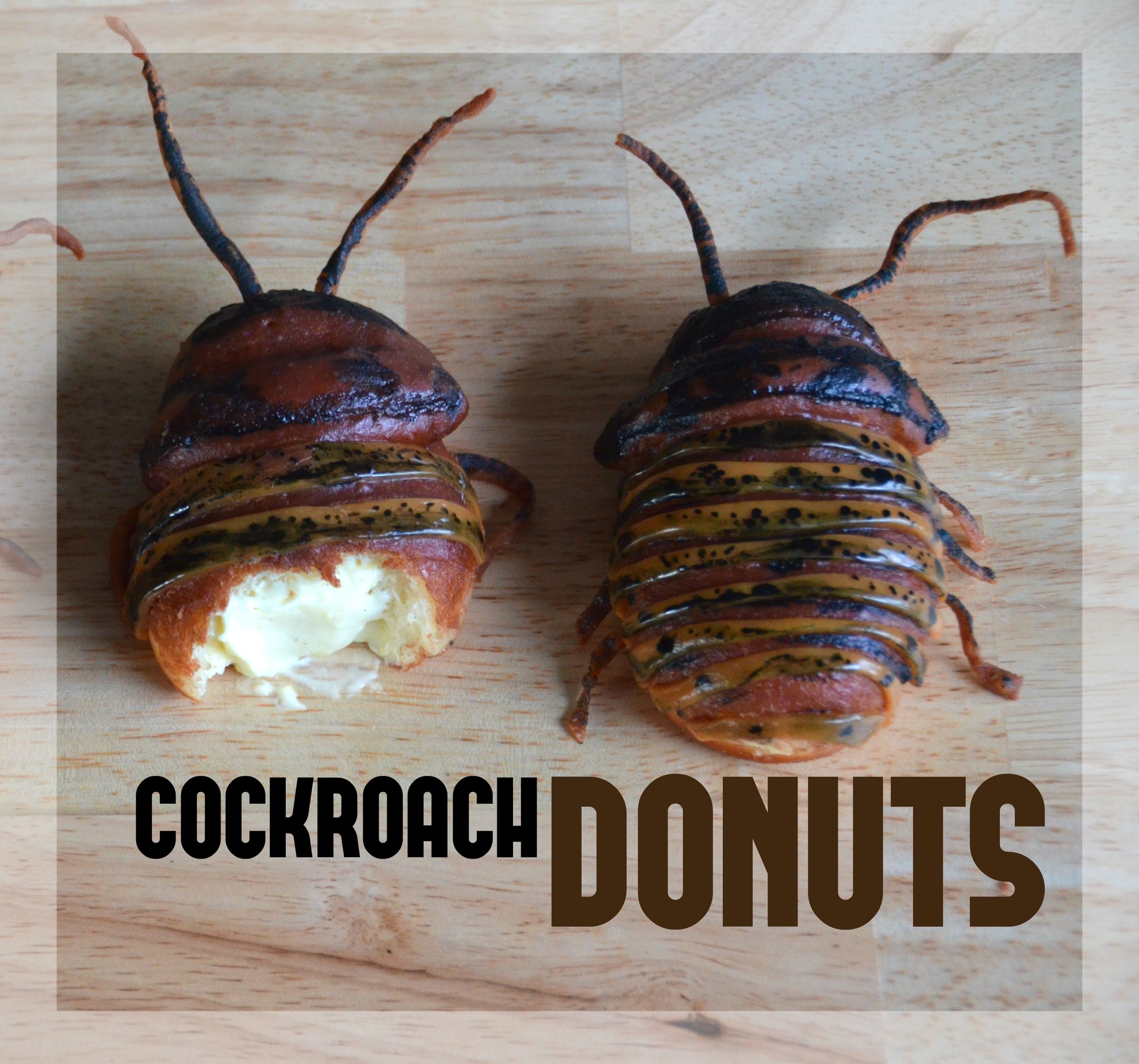 Cockroach Donuts (Boston Cream) : 9 Steps (with Pictures) - Instructables