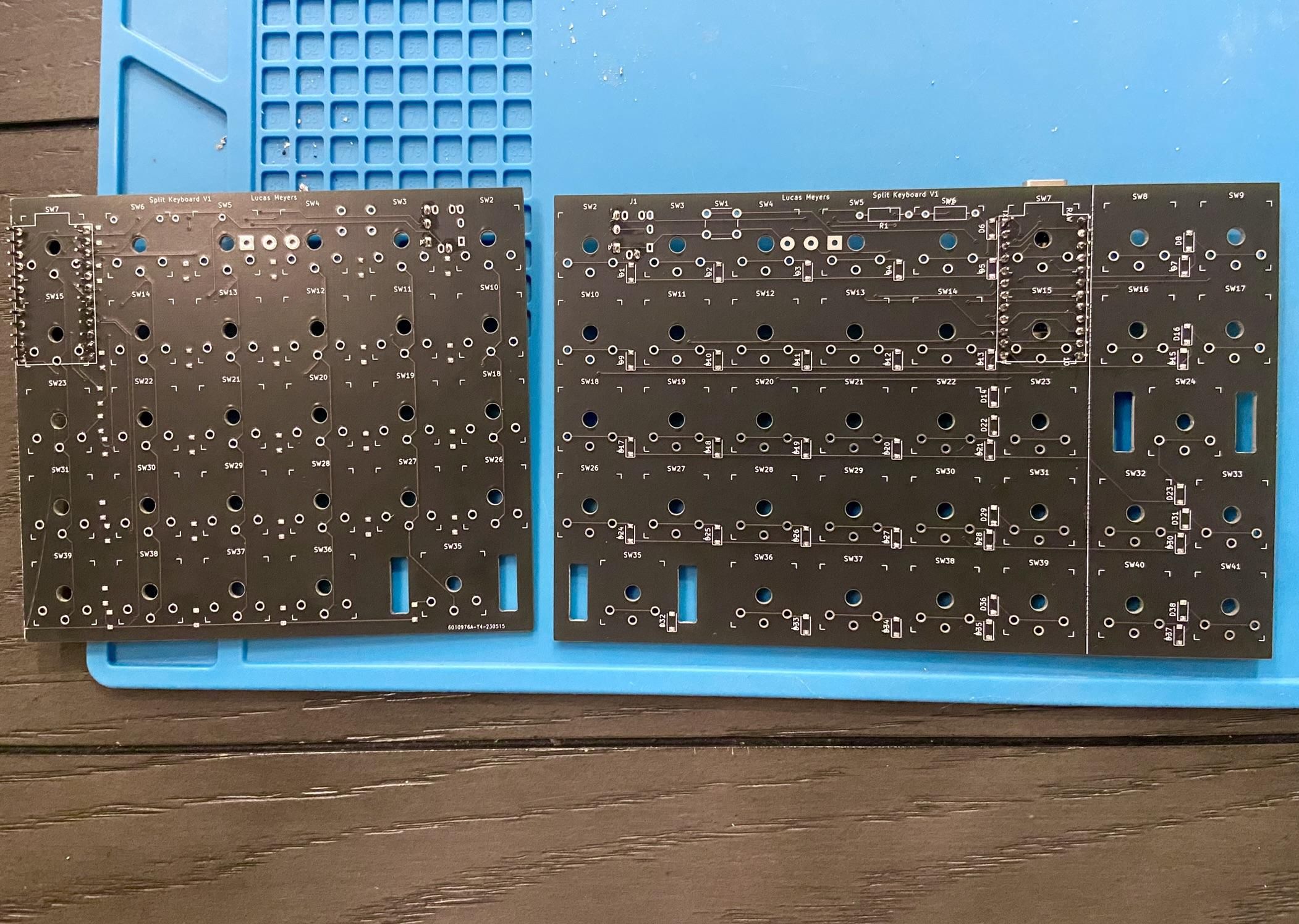 Split Mechanical Low Profile Keyboard Using Arduino Pro Micro : 6 Steps ...