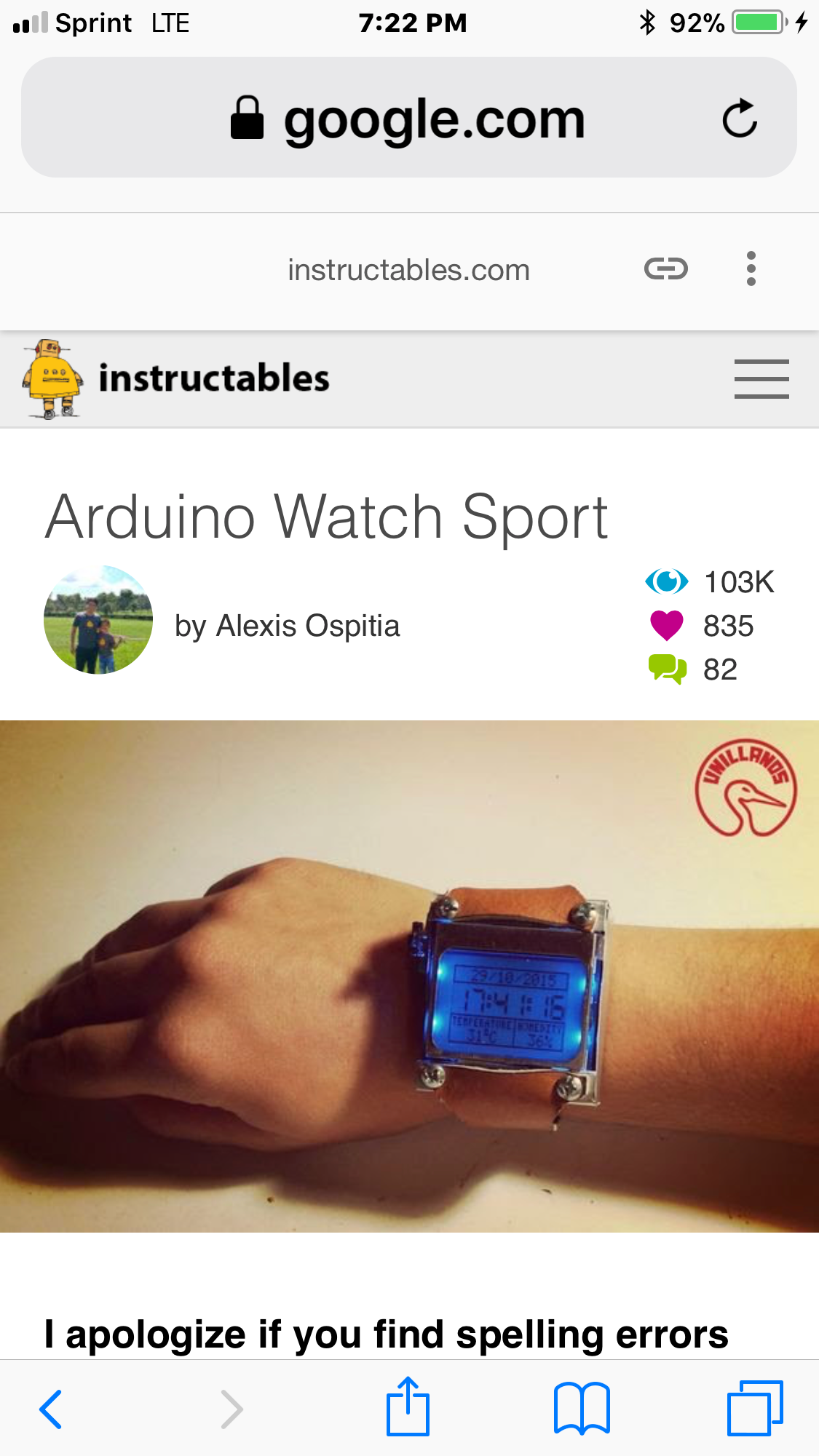 Arduino Watch Sport : 17 Steps (with Pictures) - Instructables