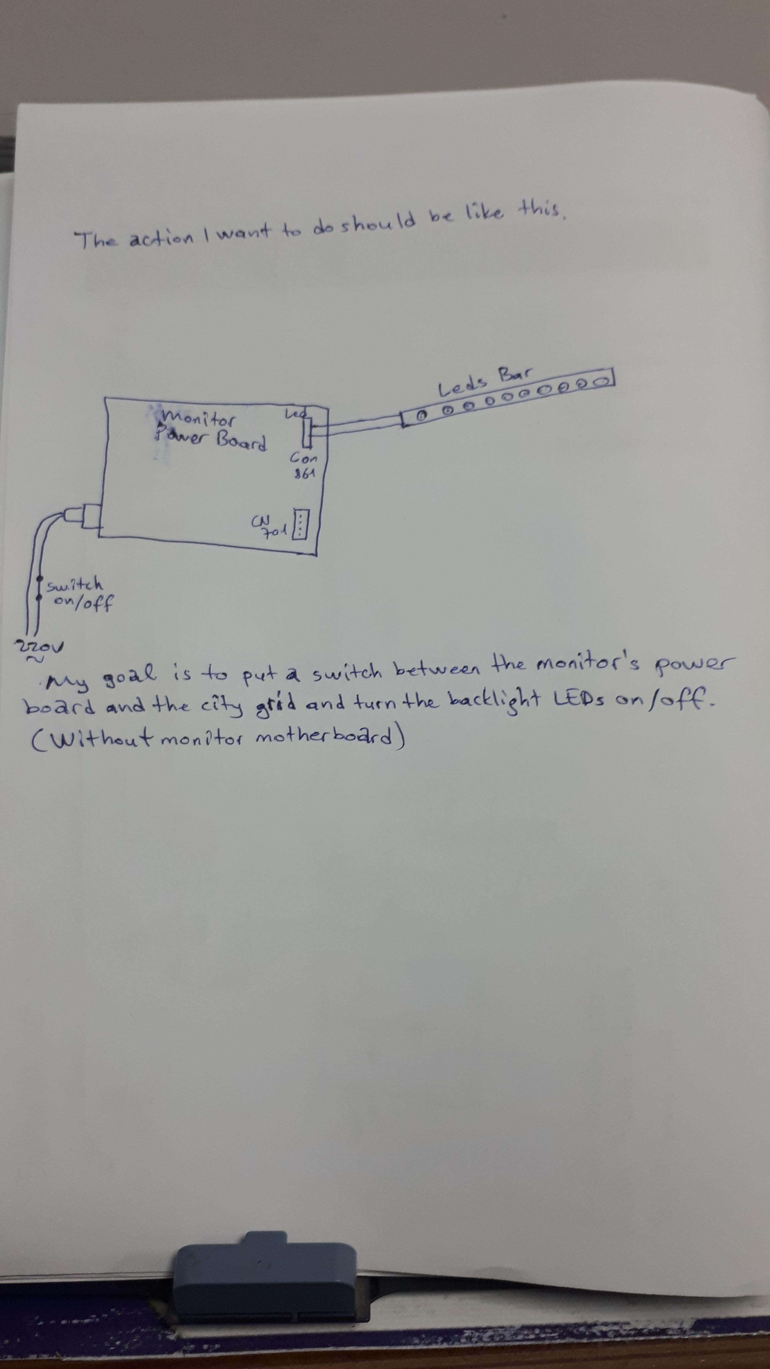Continuous Light Panel With Regulated Brightness From a Broken LCD Monitor : 3 Steps - Instructables
