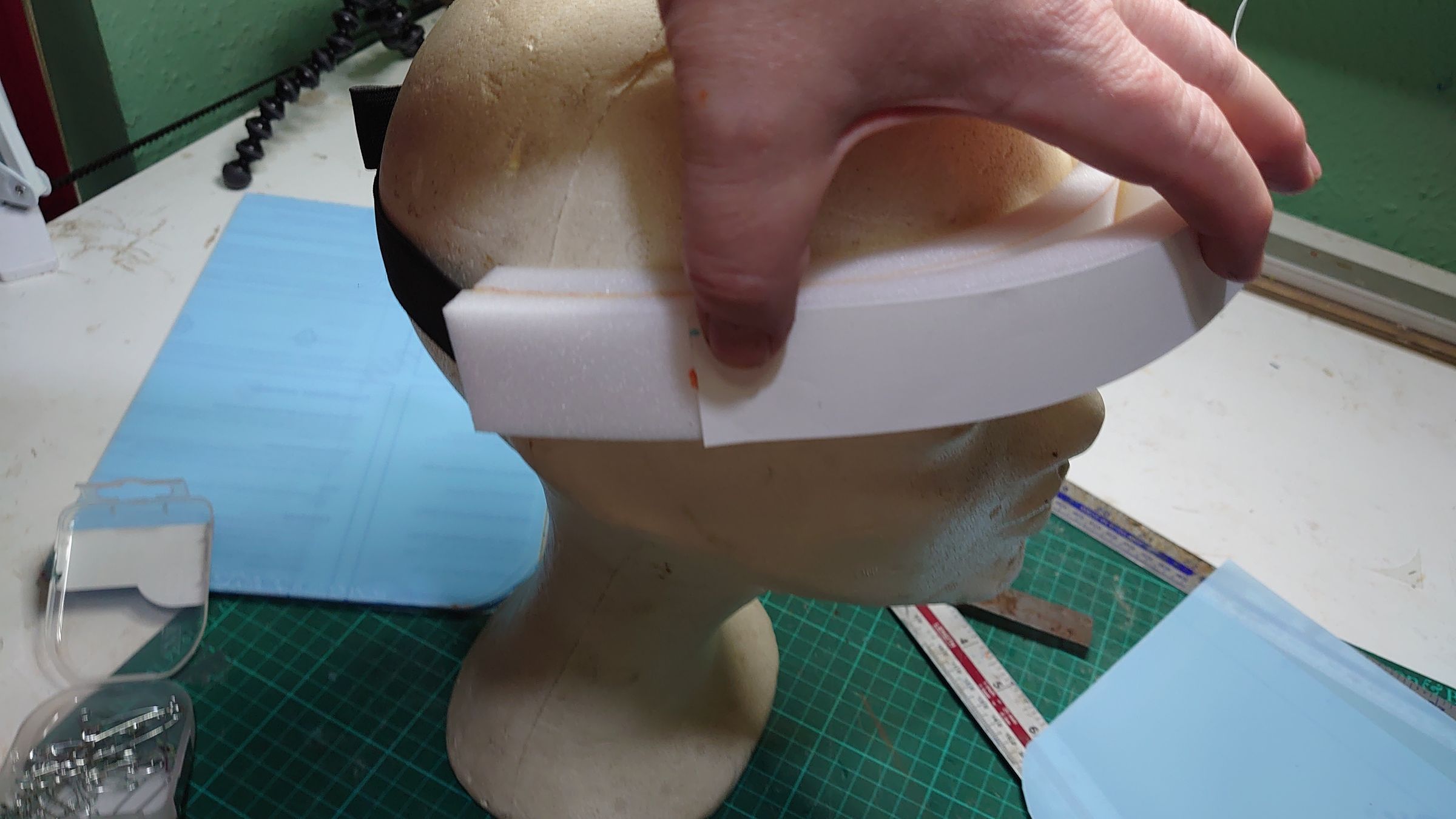 Eva Foam Face Shield : 10 Steps (with Pictures) - Instructables