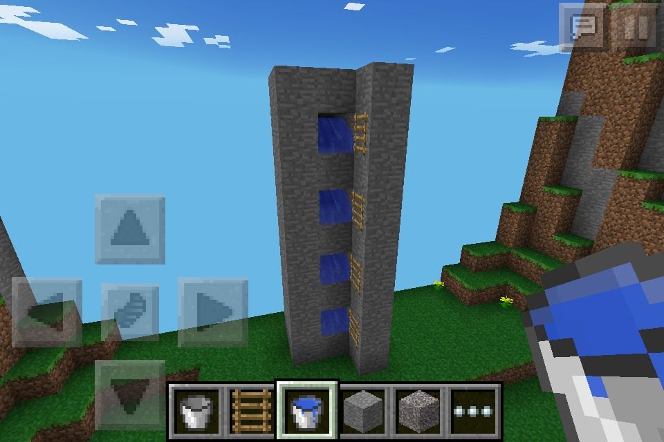 Mcpe Water Ladder : 5 Steps - Instructables