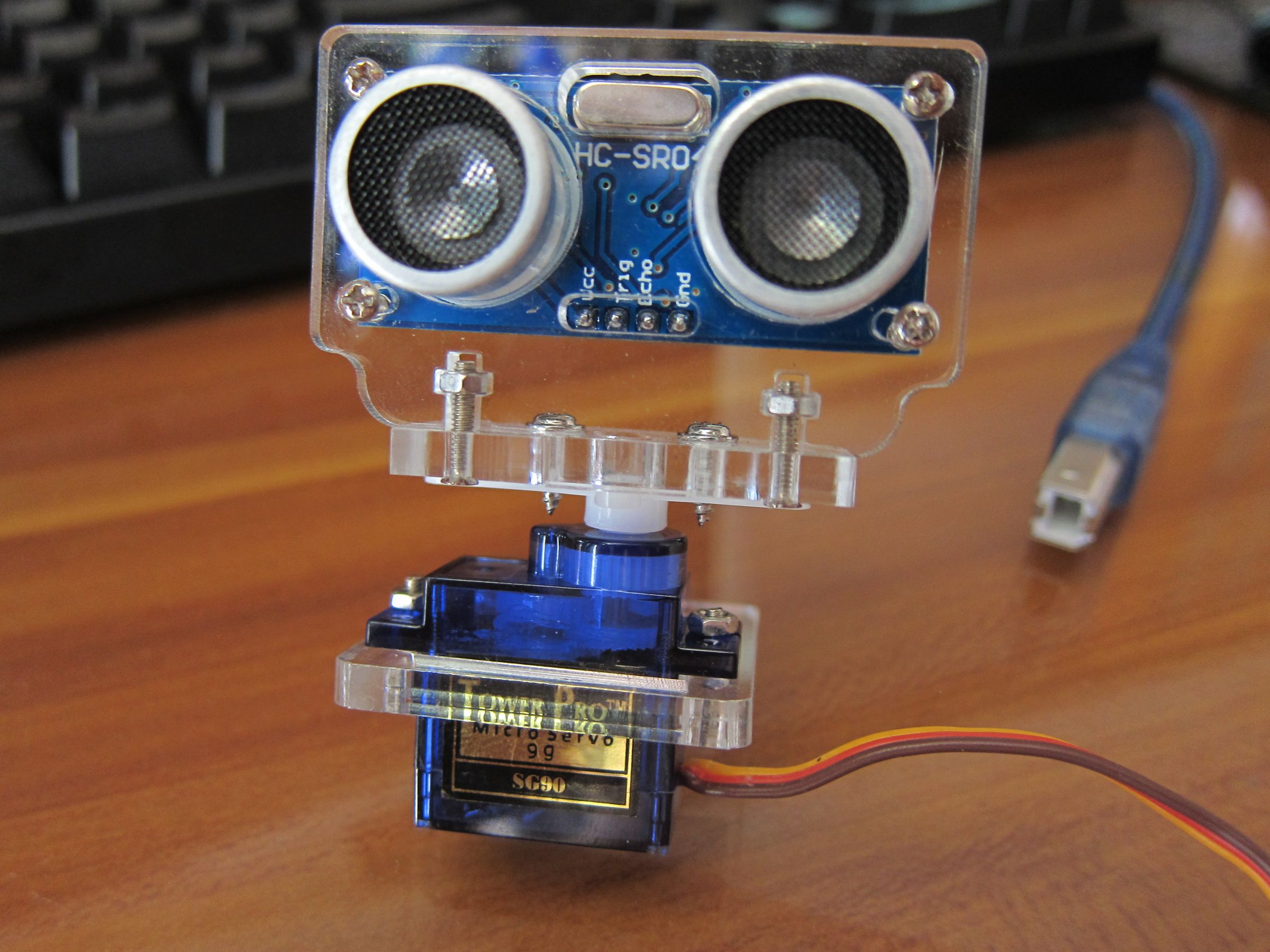 My Sixth Project: Smart Tank Chassis With Ultrasonic Sensor : 7 Steps ...