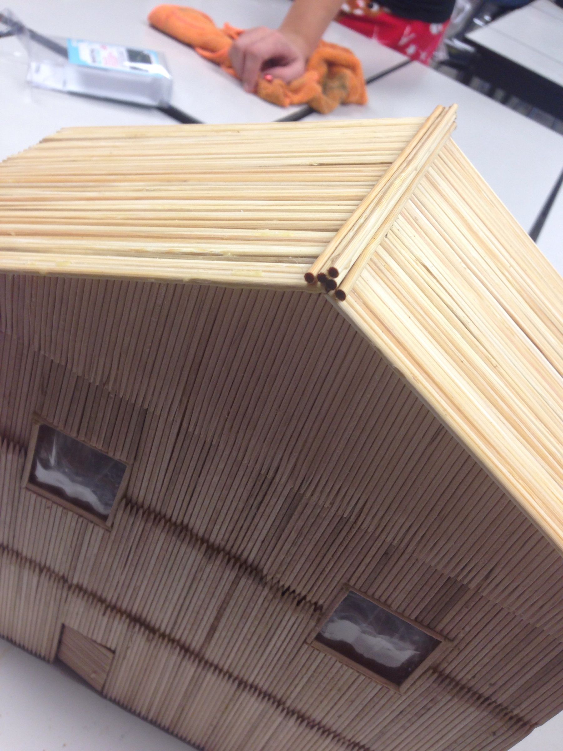 Toothpick House With Working Door! : 18 Steps (with Pictures ...