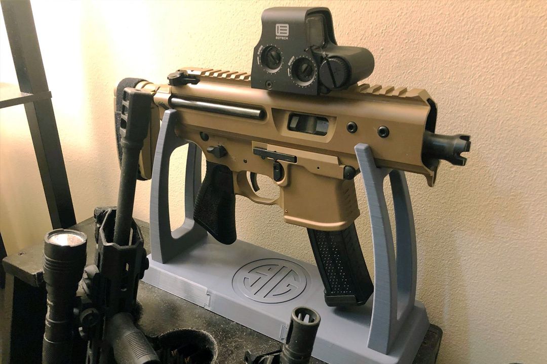 Sig Sauer MPX Copperhead Pistol Stand - Instructables