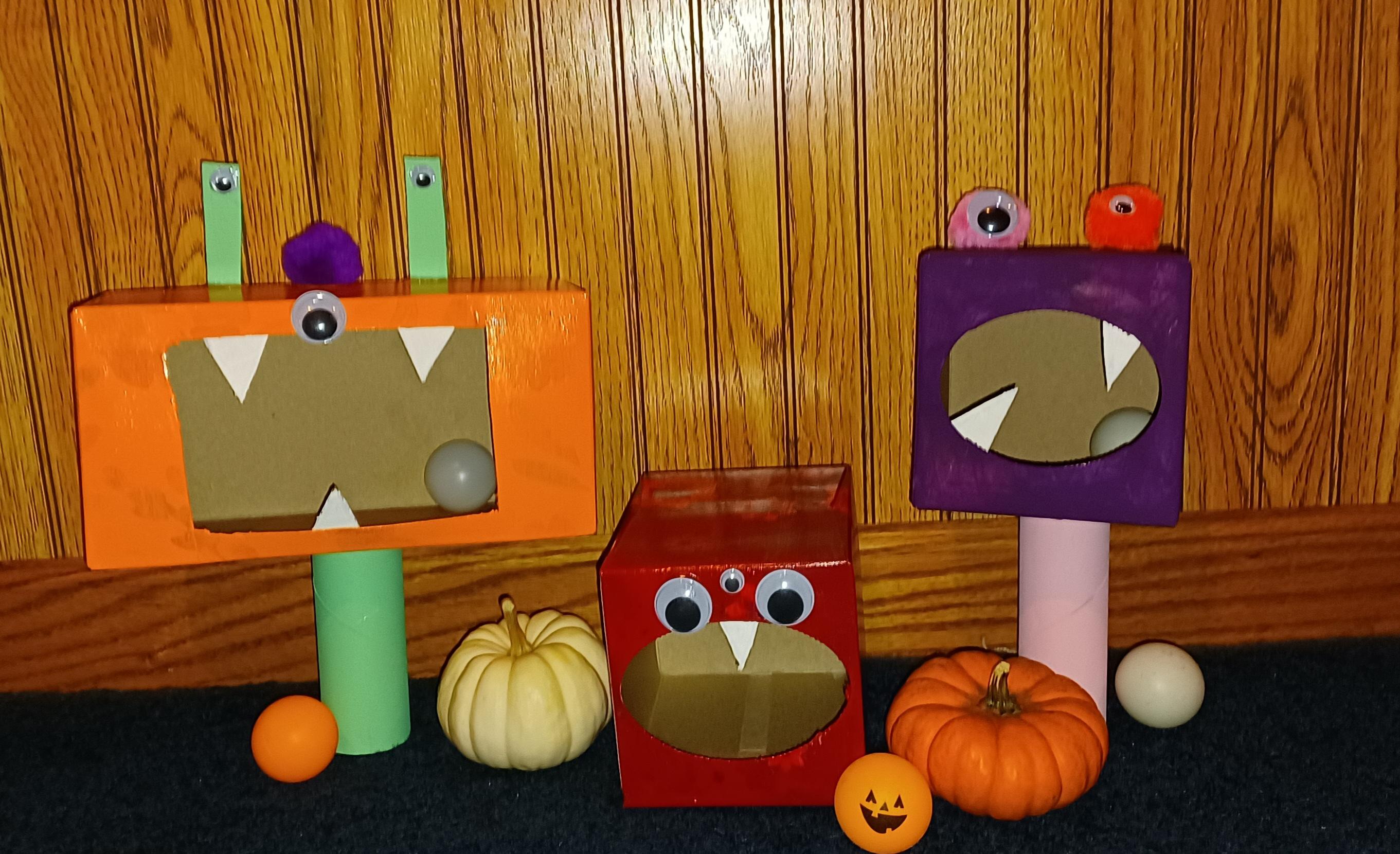 Monster Game Made Out of Tissue Boxes : 8 Steps (with Pictures ...