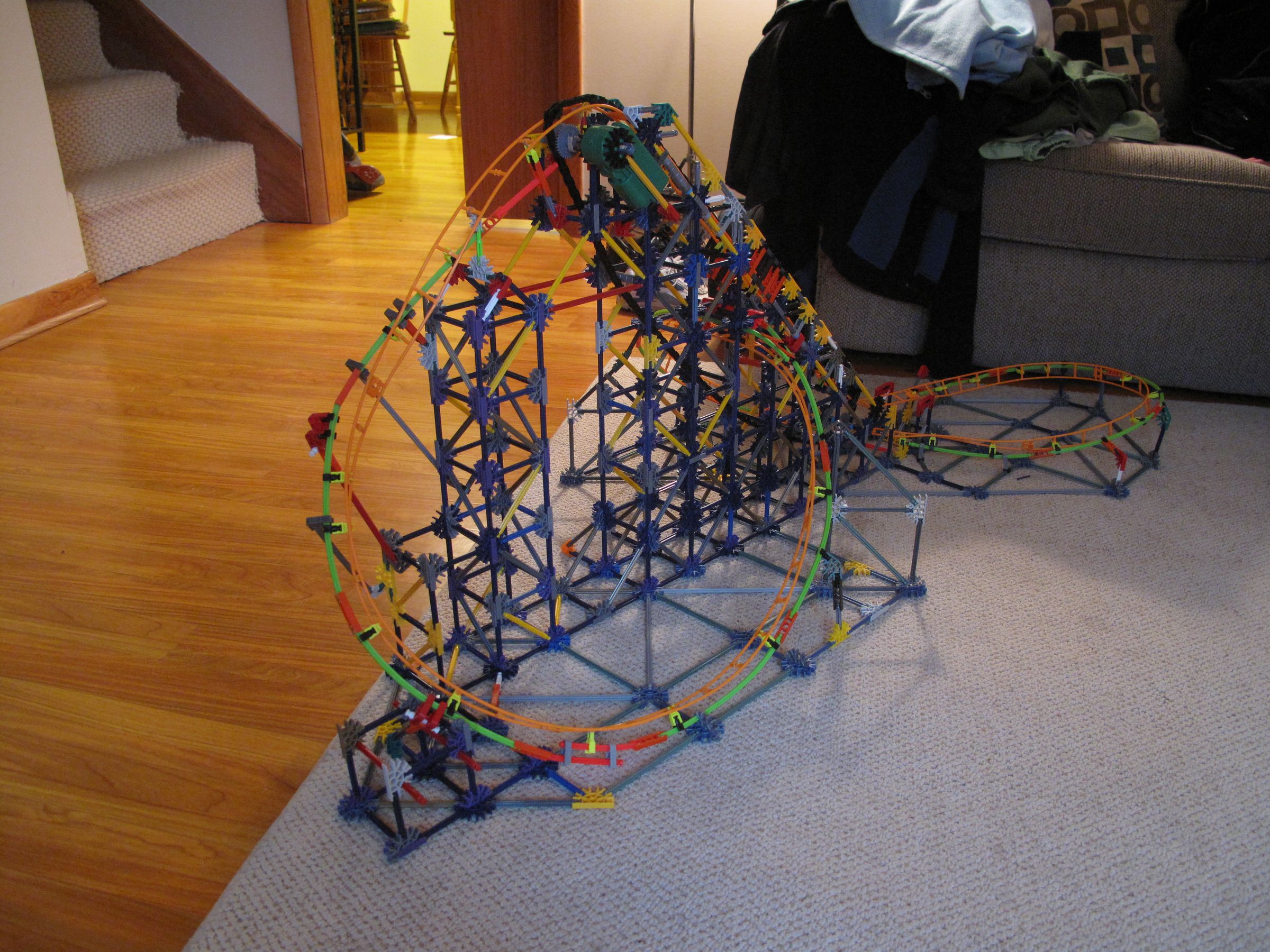 Steel Python Knex Roller Coaster - Instructables