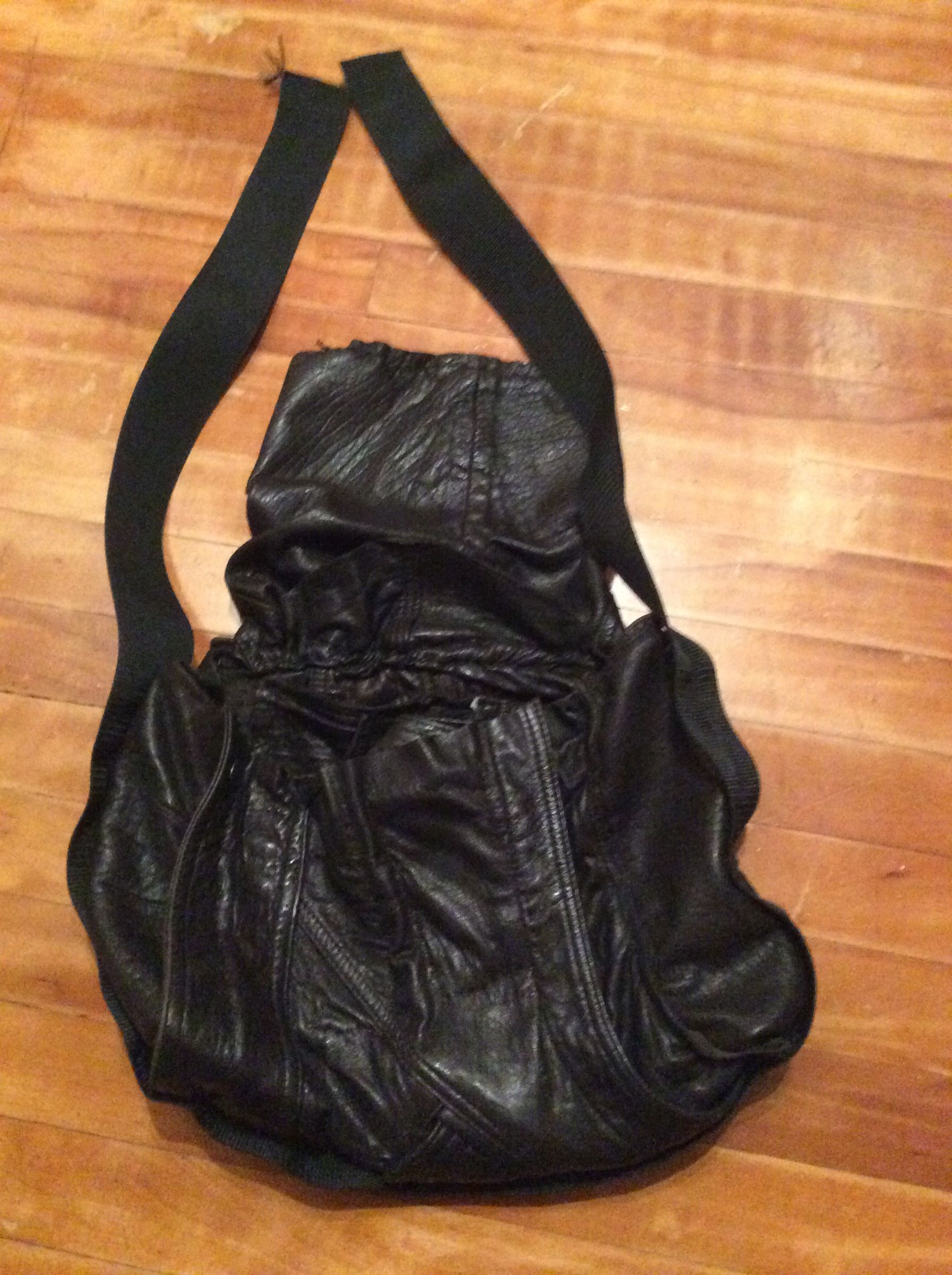 Adventure Satchel: From a Leather Coat : 6 Steps - Instructables