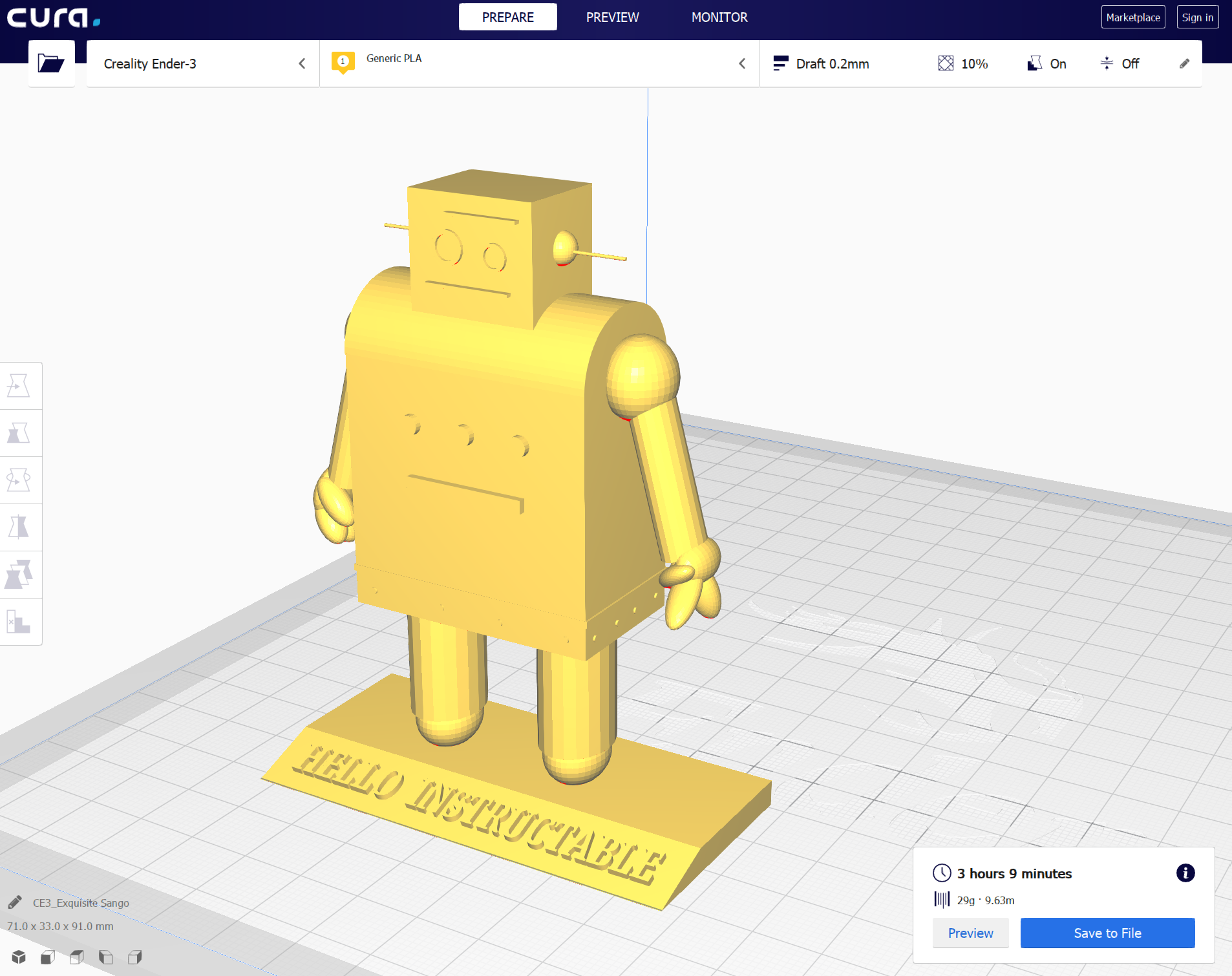 3D INSTRUCTABLE MASCOT USING TINKERCAD : 5 Steps (with Pictures) - Instructables