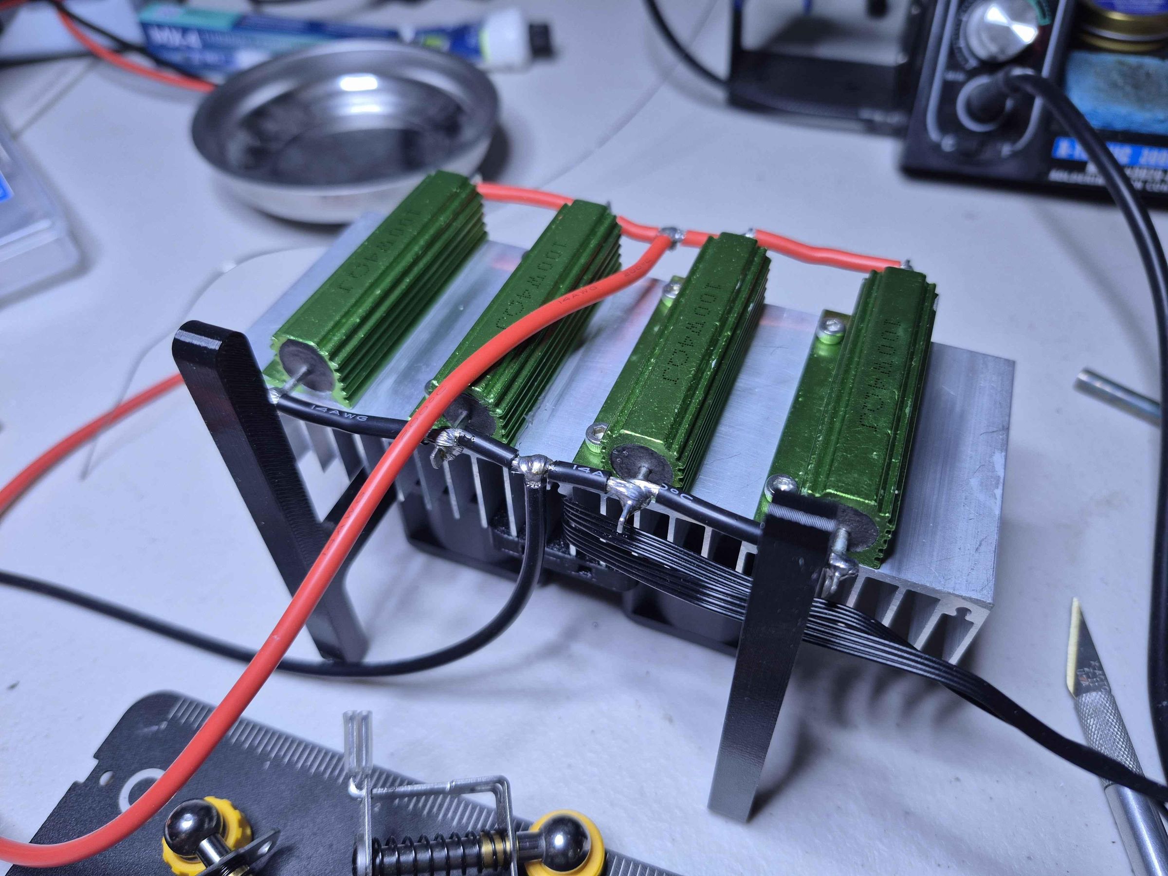 External Discharge Resistor Load Bank : 8 Steps (with Pictures ...