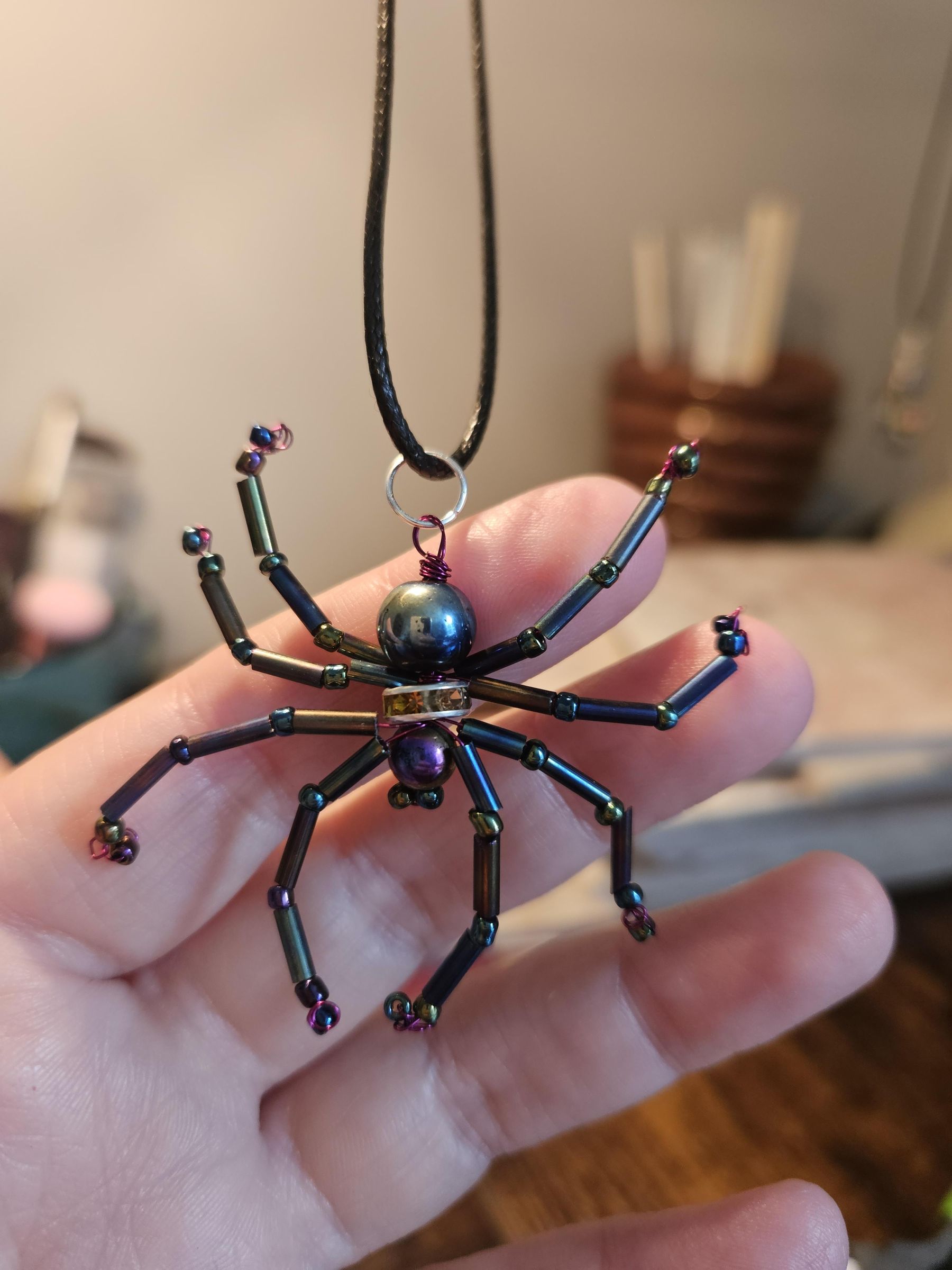 Beaded Spider Tutorial : 11 Steps (with Pictures) - Instructables