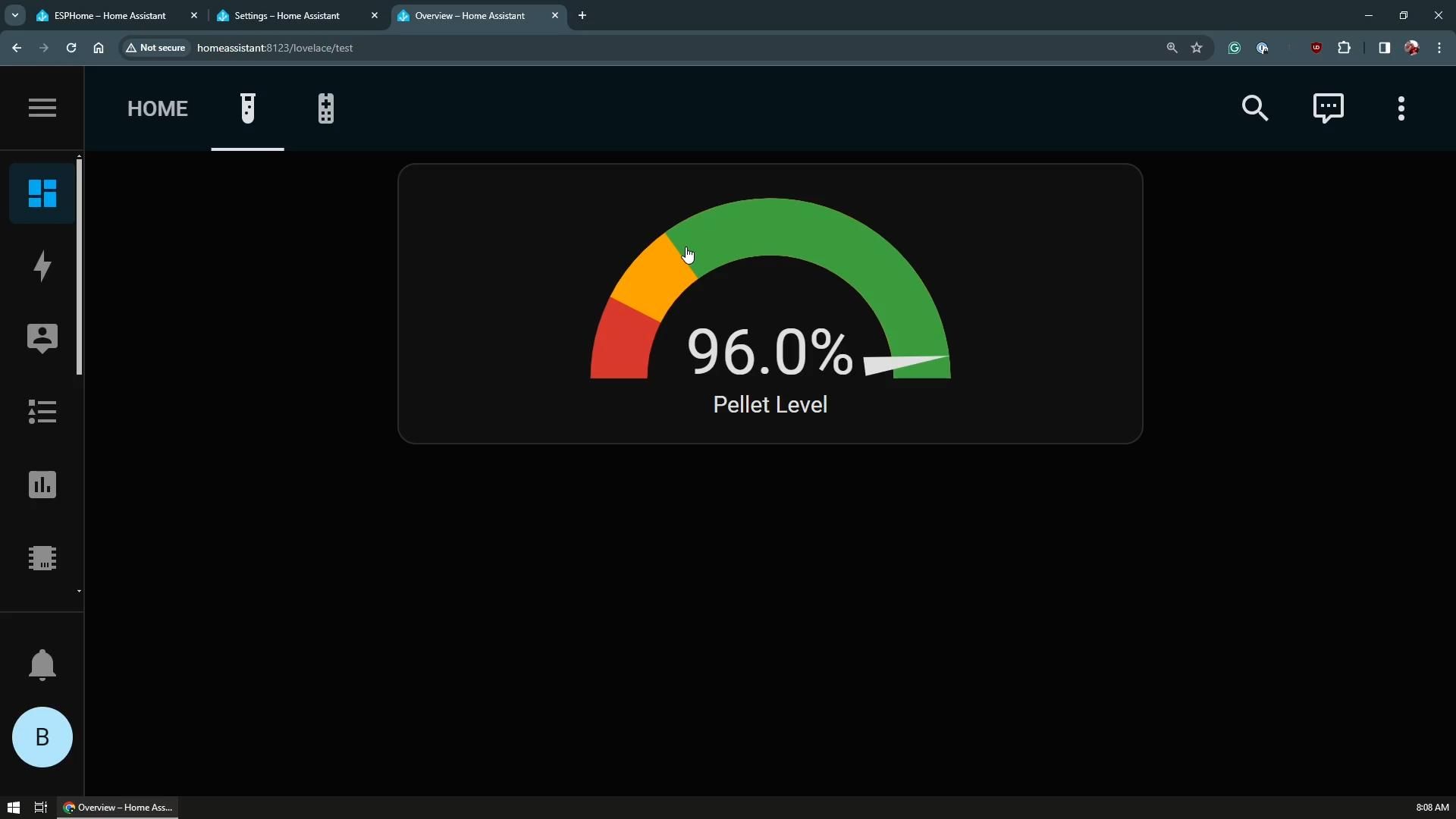 Pellet Level Monitor for Home Assistant With HC-SR04 and ESP8266 : 7 Steps (with Pictures ...