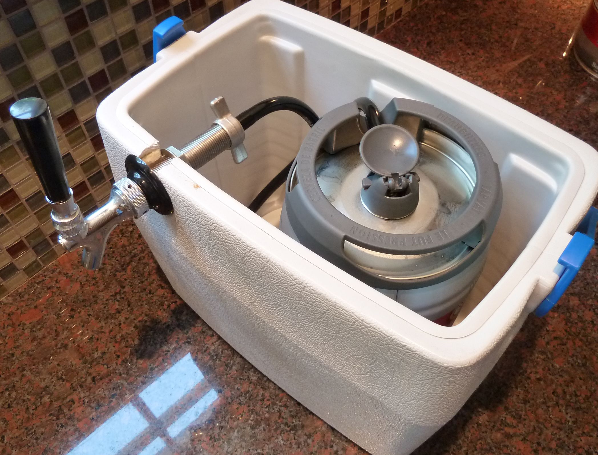 Make Your Draught Keg Mobile : 3 Steps - Instructables