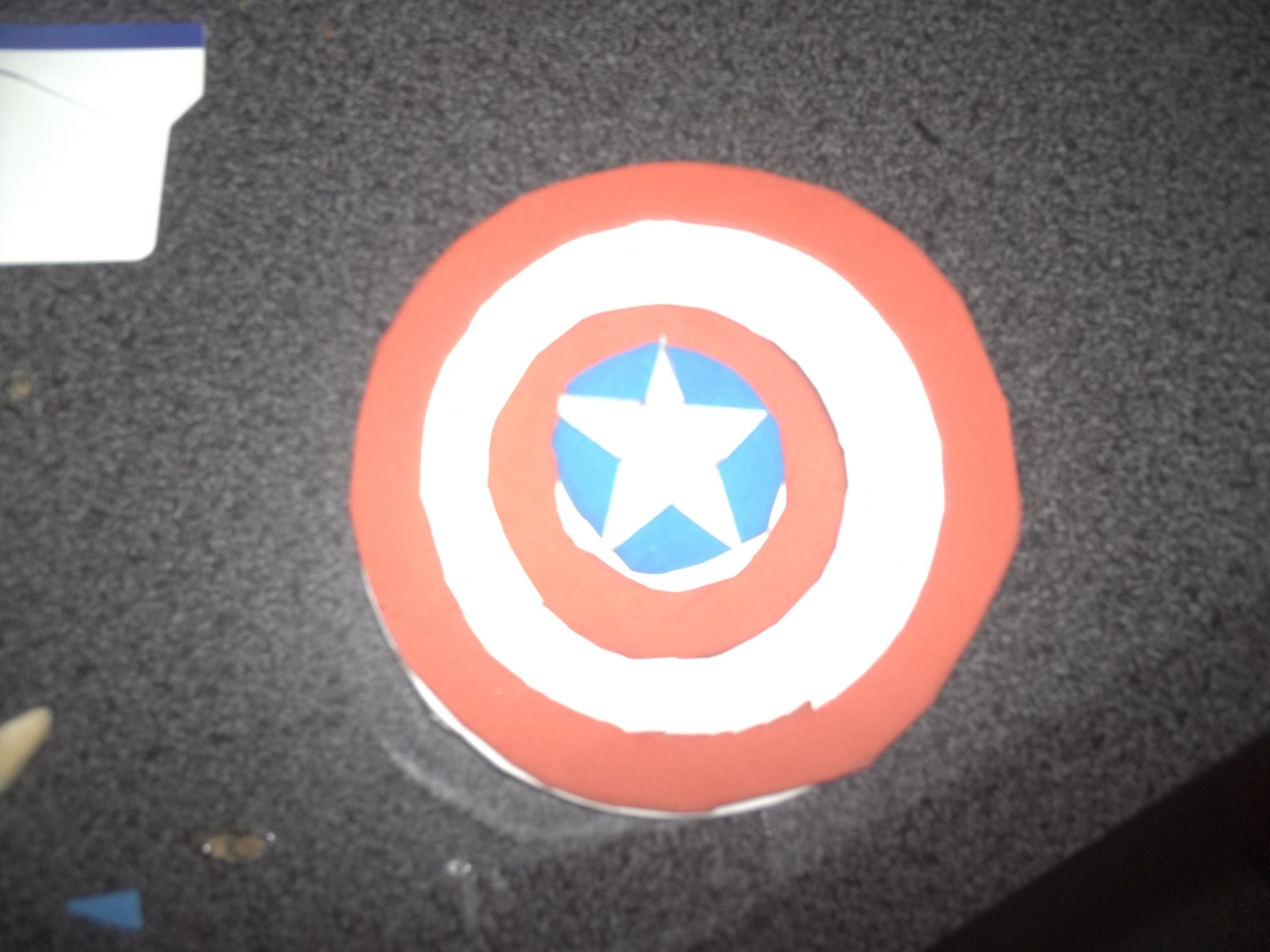 How to Make a Mini Captain America Shield : 7 Steps - Instructables