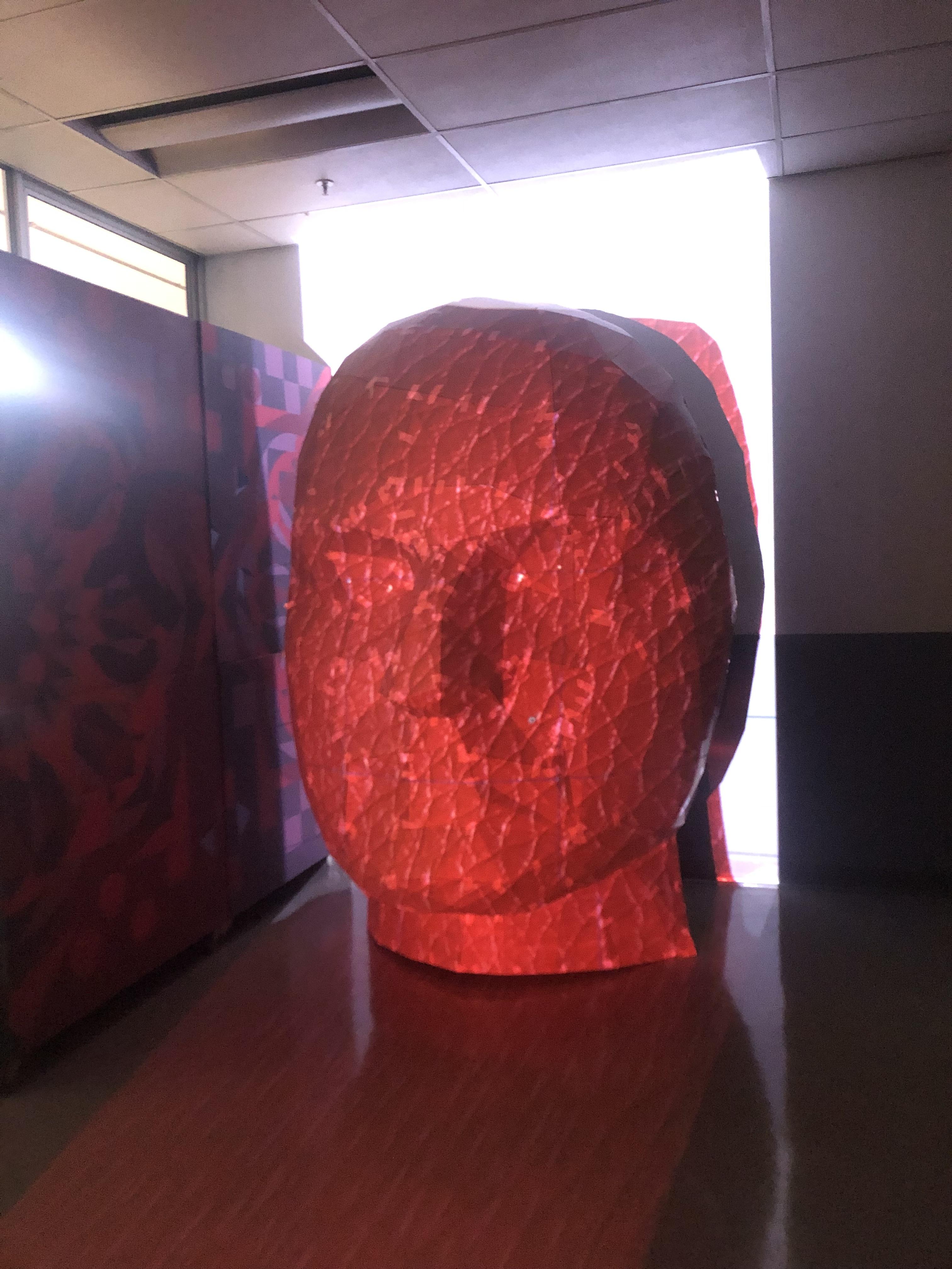 Big Head Sculpture: Projection Mapping Art Project : 13 Steps (with ...