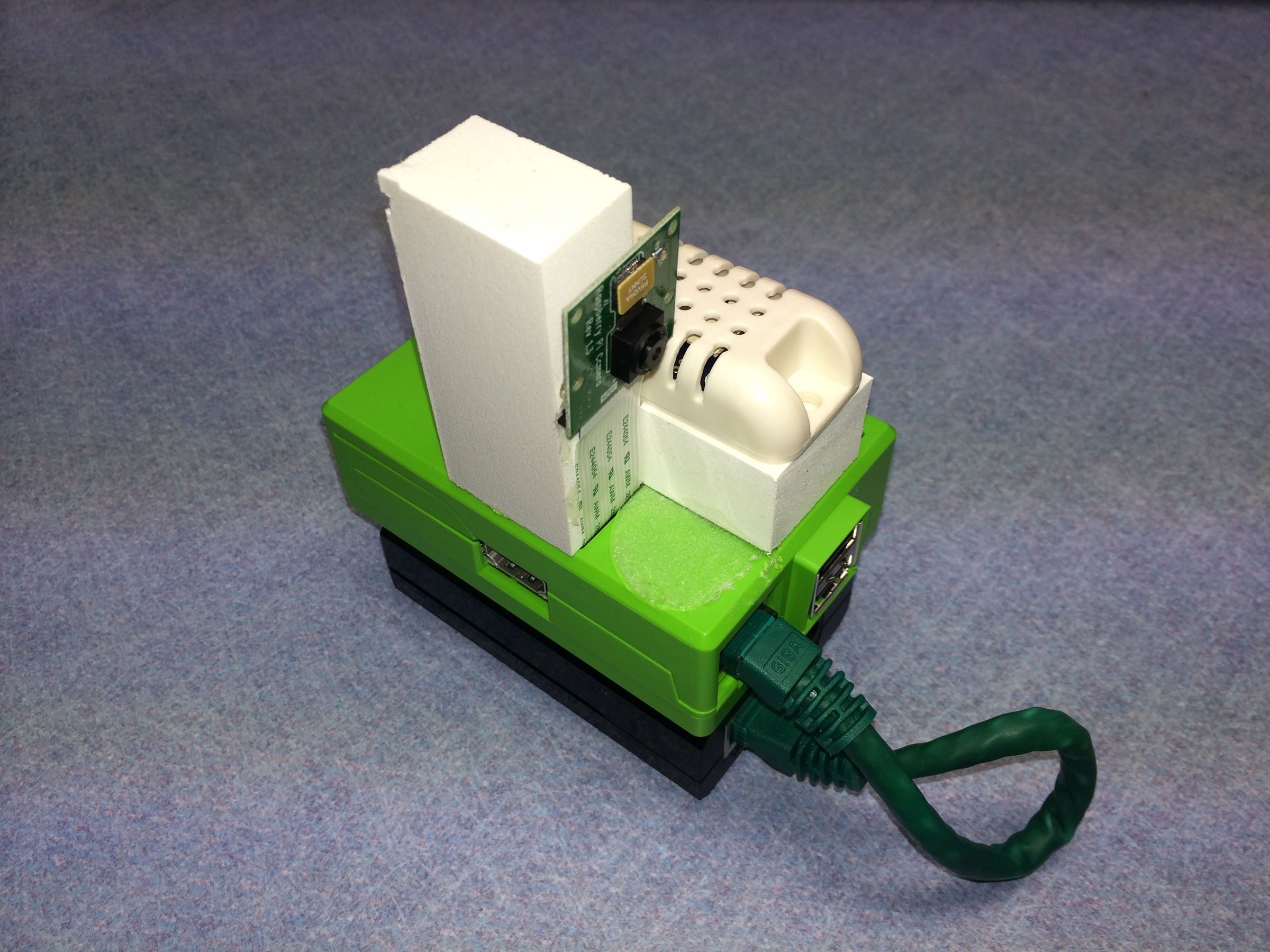 Raspberry Pi Temperature & Humidity Network Monitor : 11 Steps (with ...