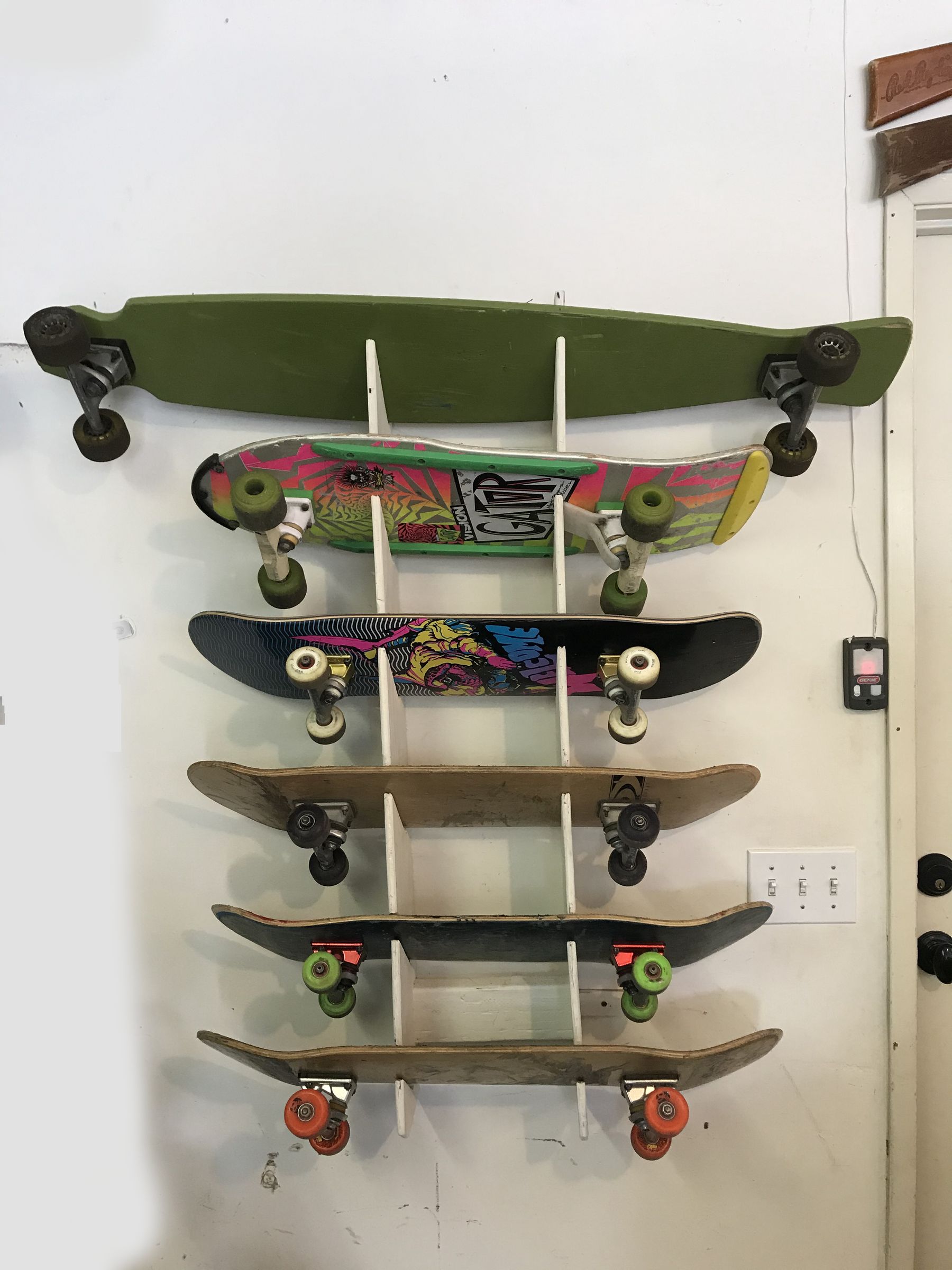 Skateboard Wall Rack : 5 Steps (with Pictures) - Instructables