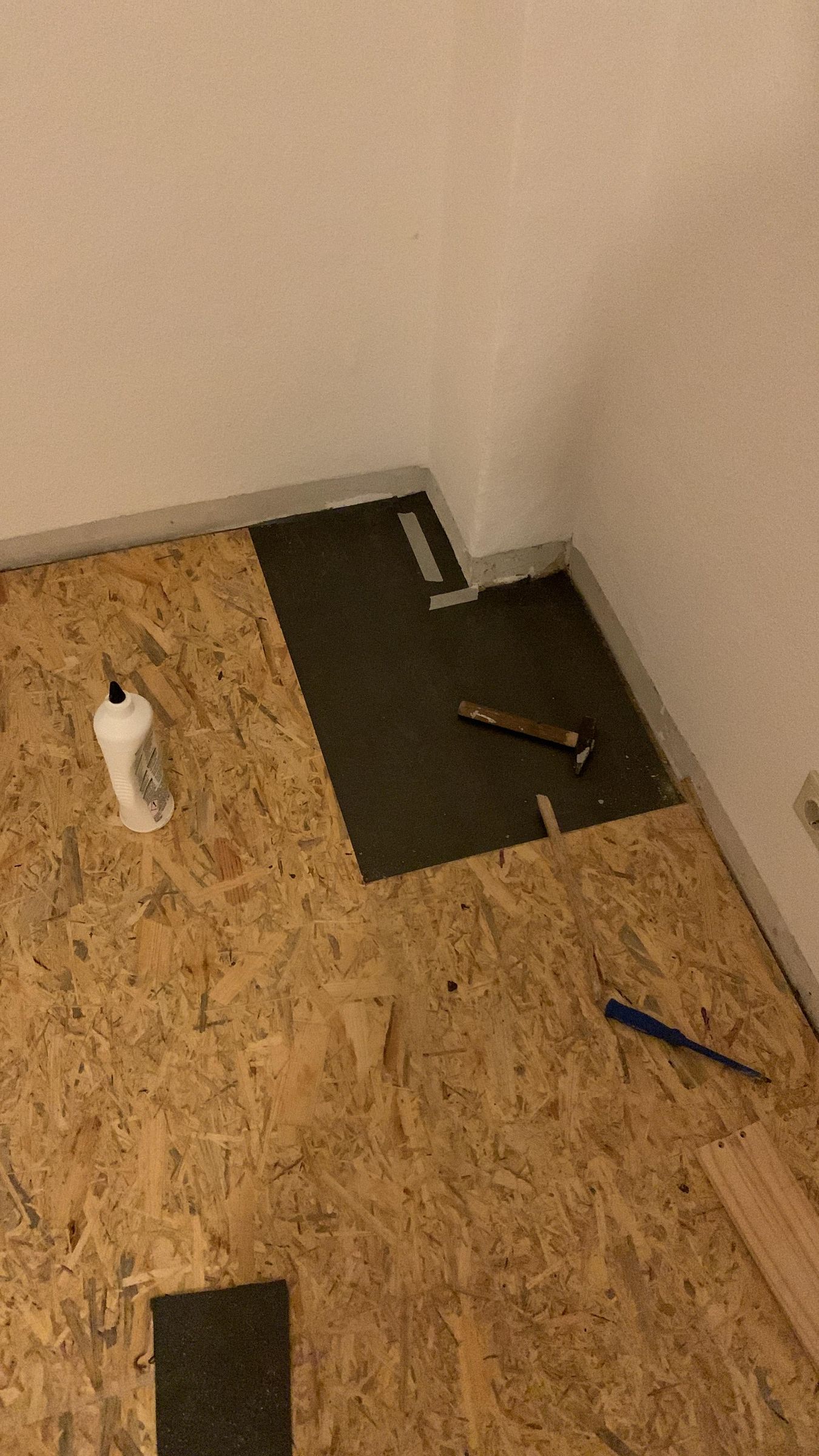 Home Office Floor Makeover With OSB 3 Panels : 7 Steps (with Pictures ...