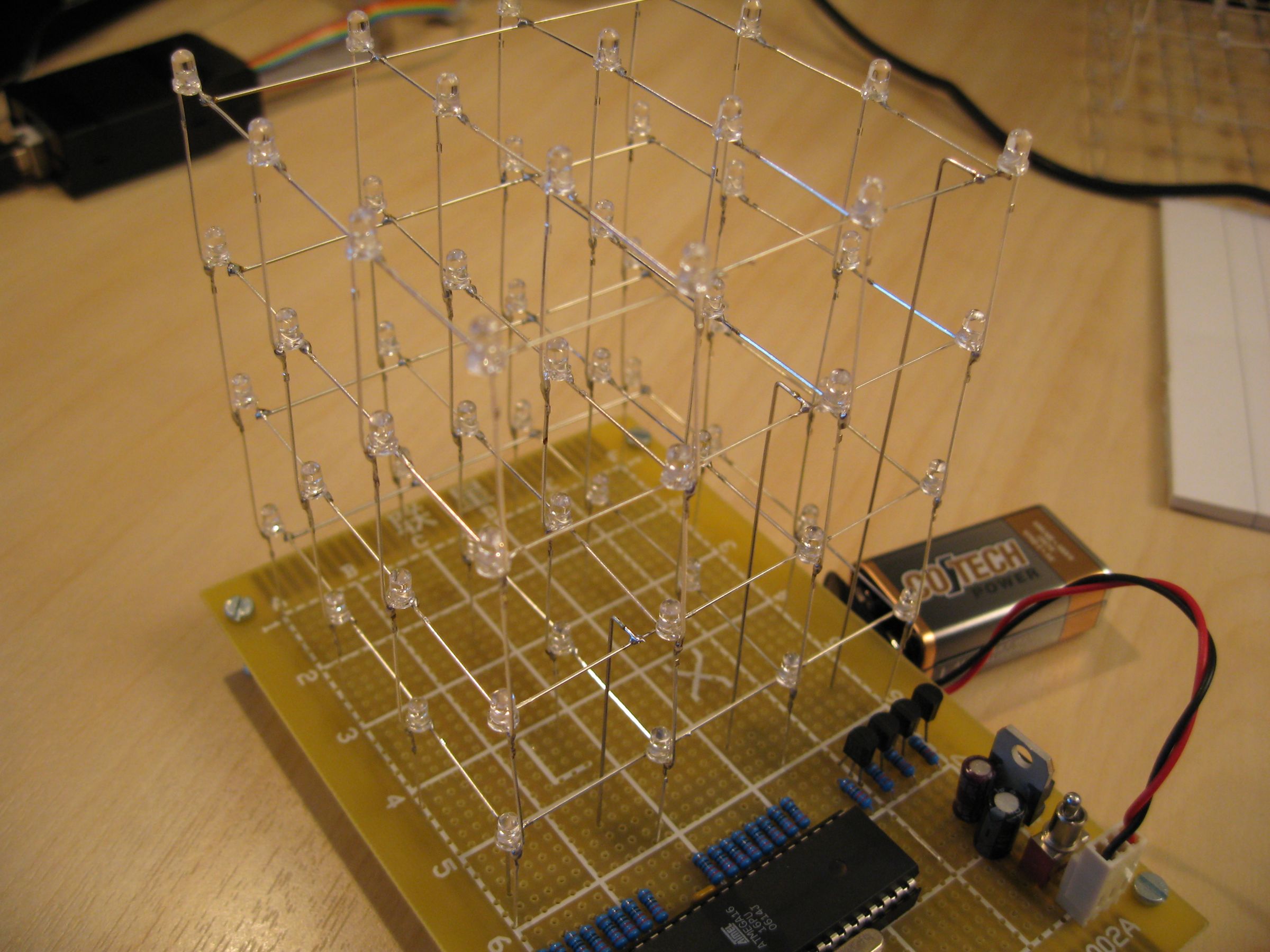 LED Cube 4x4x4 : 11 Steps (with Pictures) - Instructables