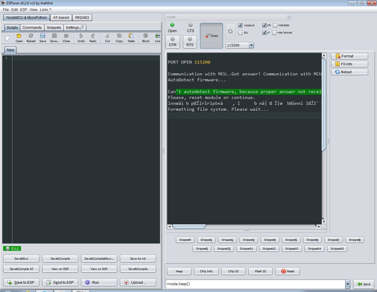 WeMos D1 Mini Pro Flash NodeMCU Firmware : 8 Steps (with Pictures ...