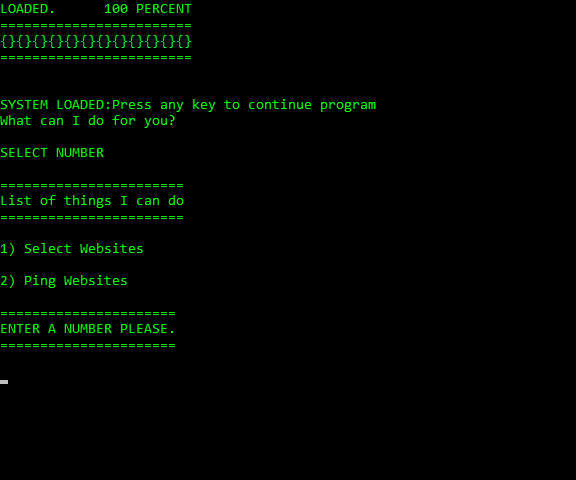 Batch File: Command Center V1 - Instructables