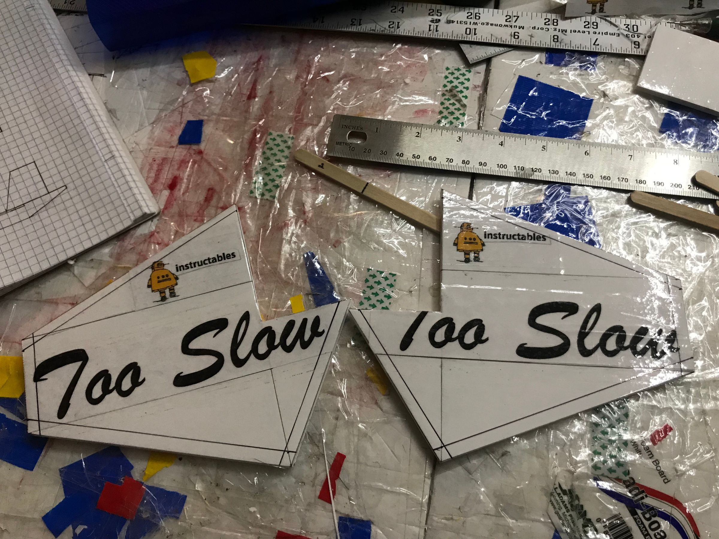 How to Make a R/C Mini F35S, Mr.K's Hangar Style, Instructable Edition ...