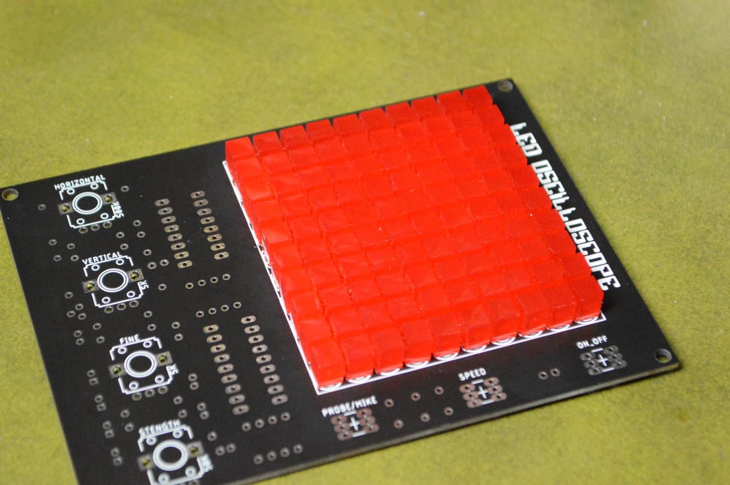 100 LED Oscilloscope : 12 Steps (with Pictures) - Instructables