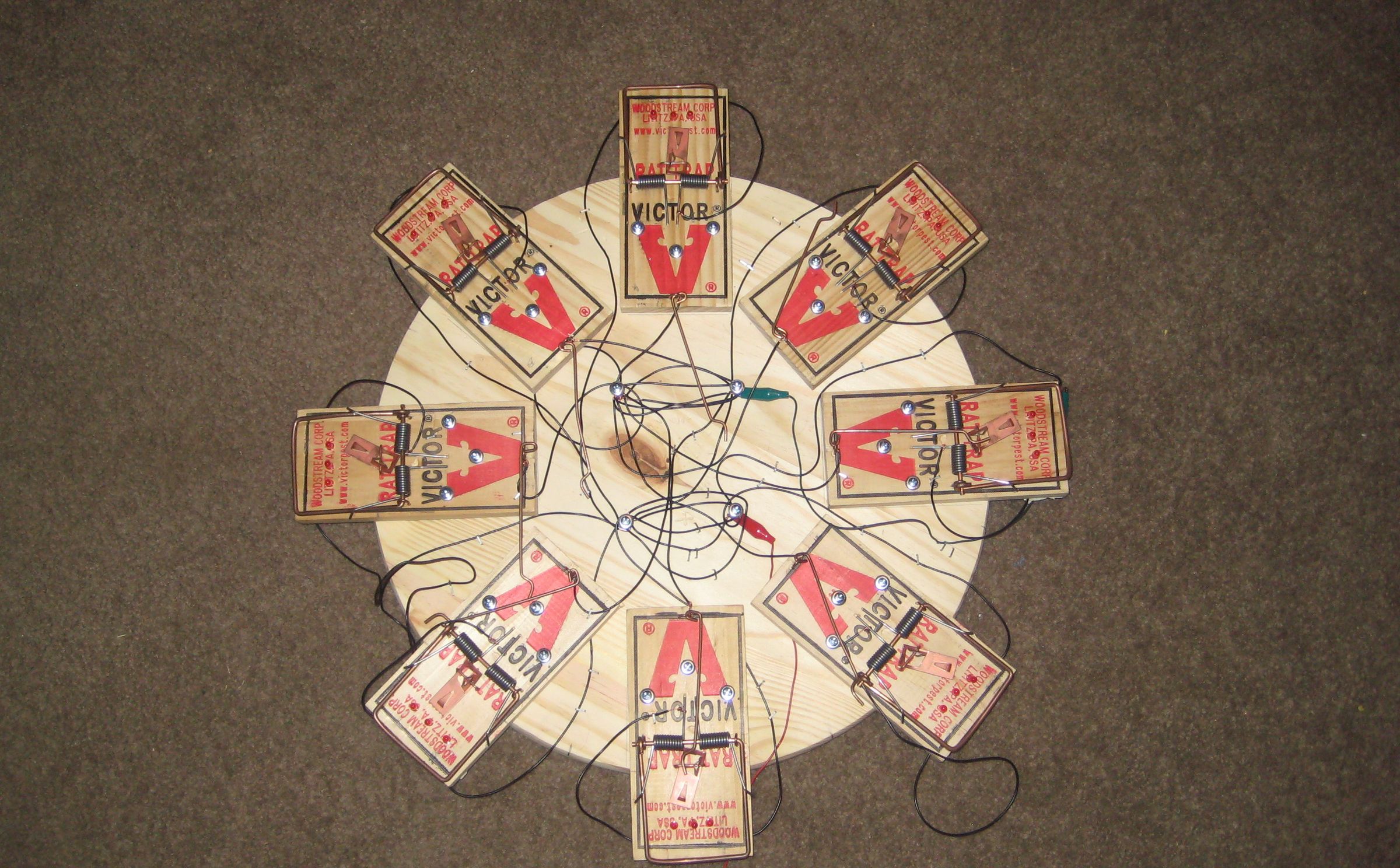 Glowing Mousetrap Machine : 4 Steps - Instructables