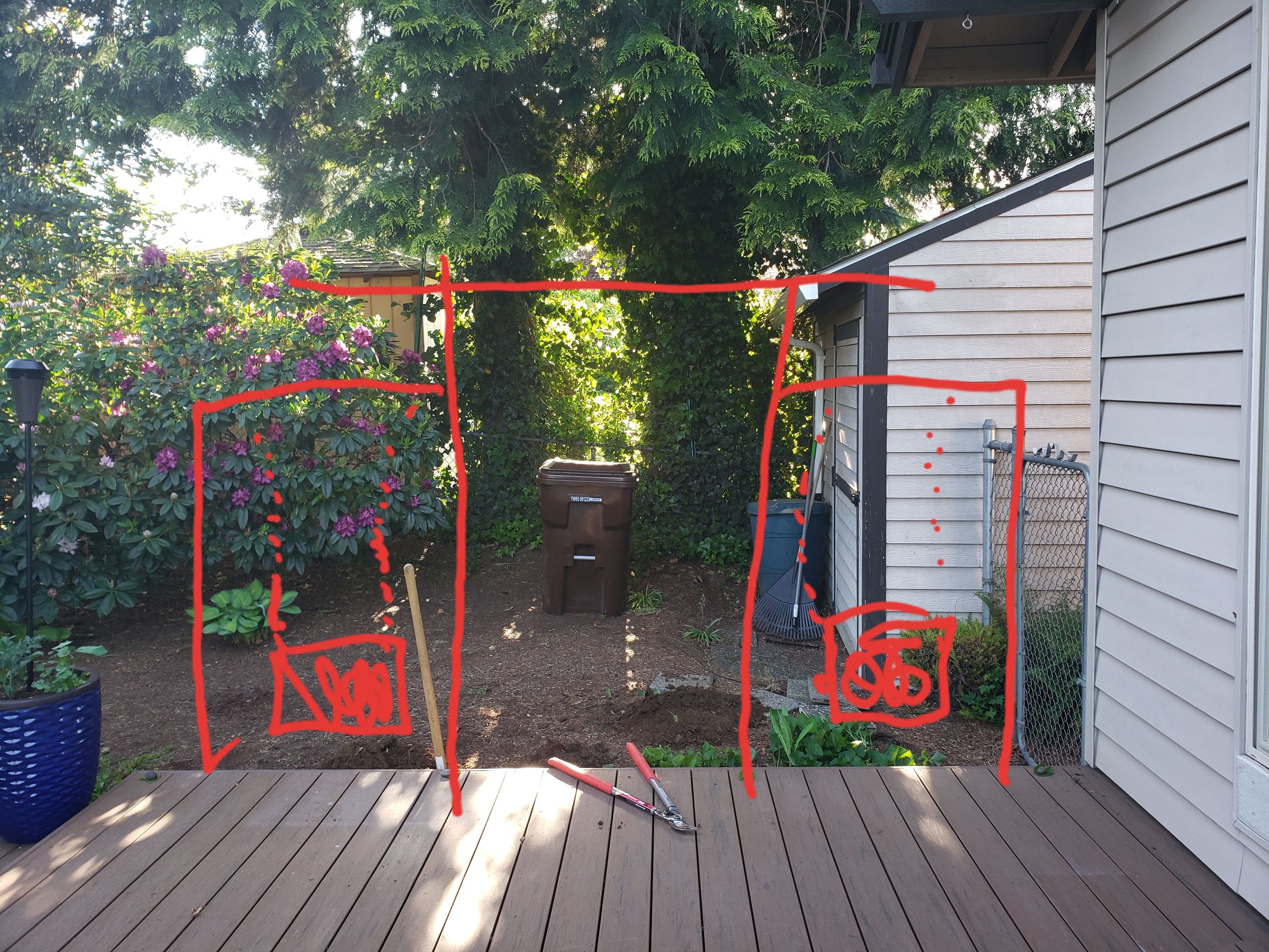 Arbor Arch With Dual Swings : 64 Steps (with Pictures) - Instructables