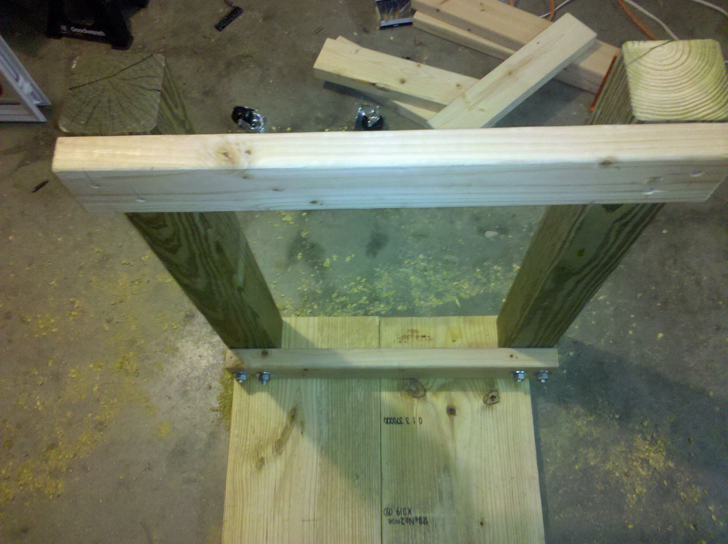 Easy Assemble/disassemble Wooden Work Bench - Instructables