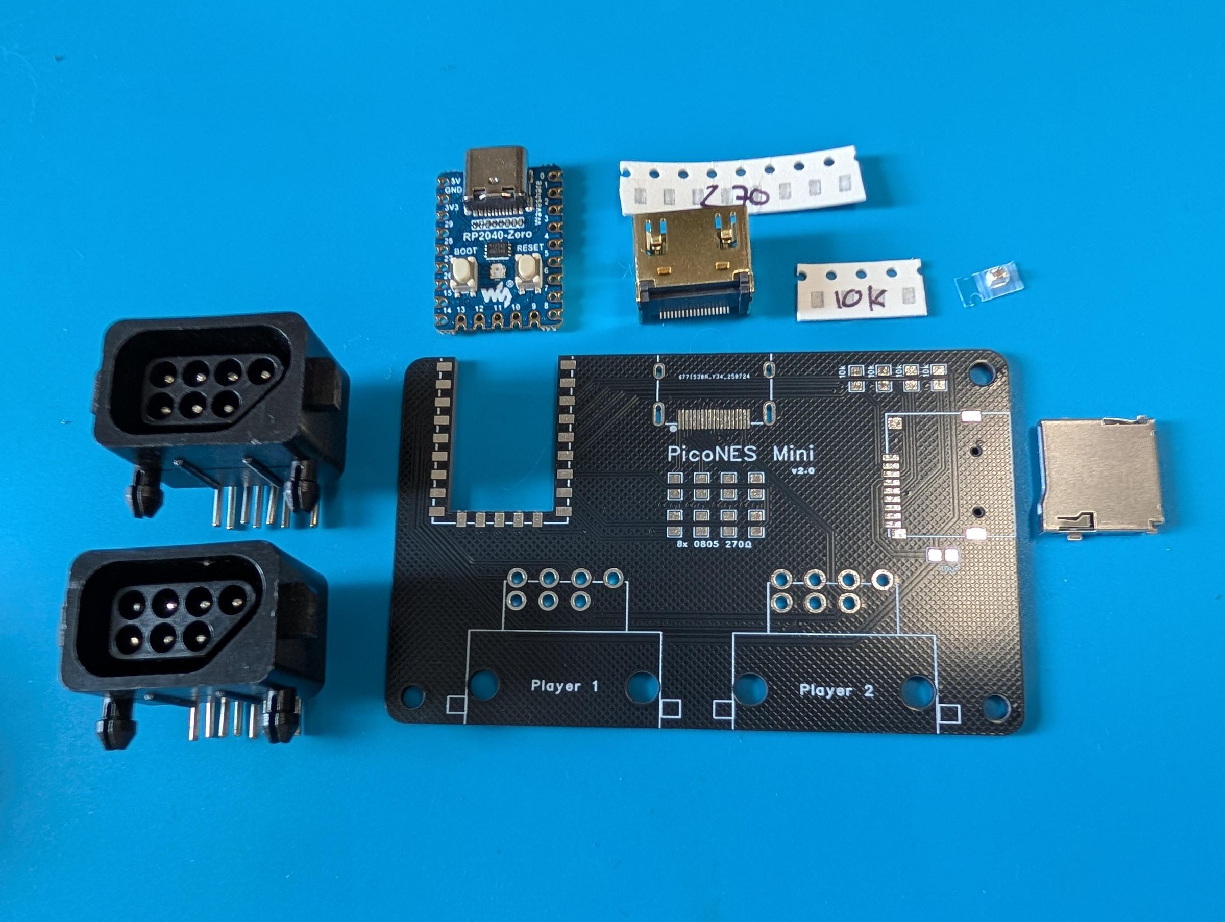 PicoNES - RaspberryPi Pico Based NES Emulation Console : 6 Steps ...