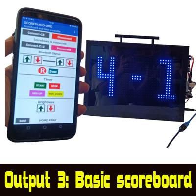 Build Your Own Scoreboard, Timer and Up Down Counter in 4 Steps. Single ...