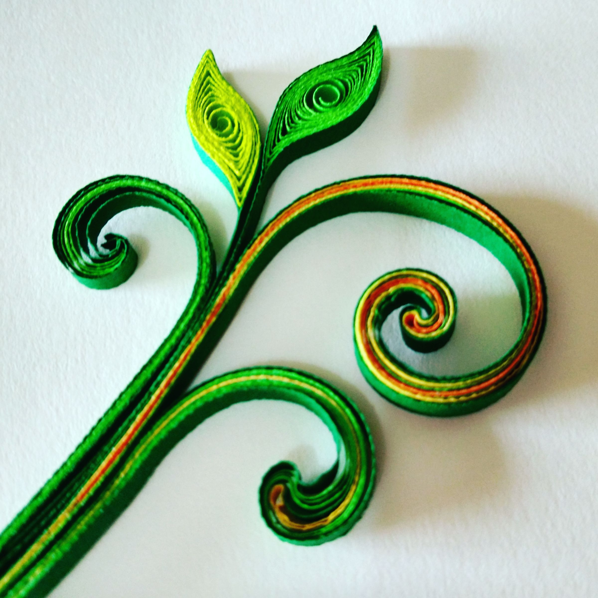 Gorgeous 3D Quilled Flowers and Leaves From Scratch! : 4 Steps (with ...
