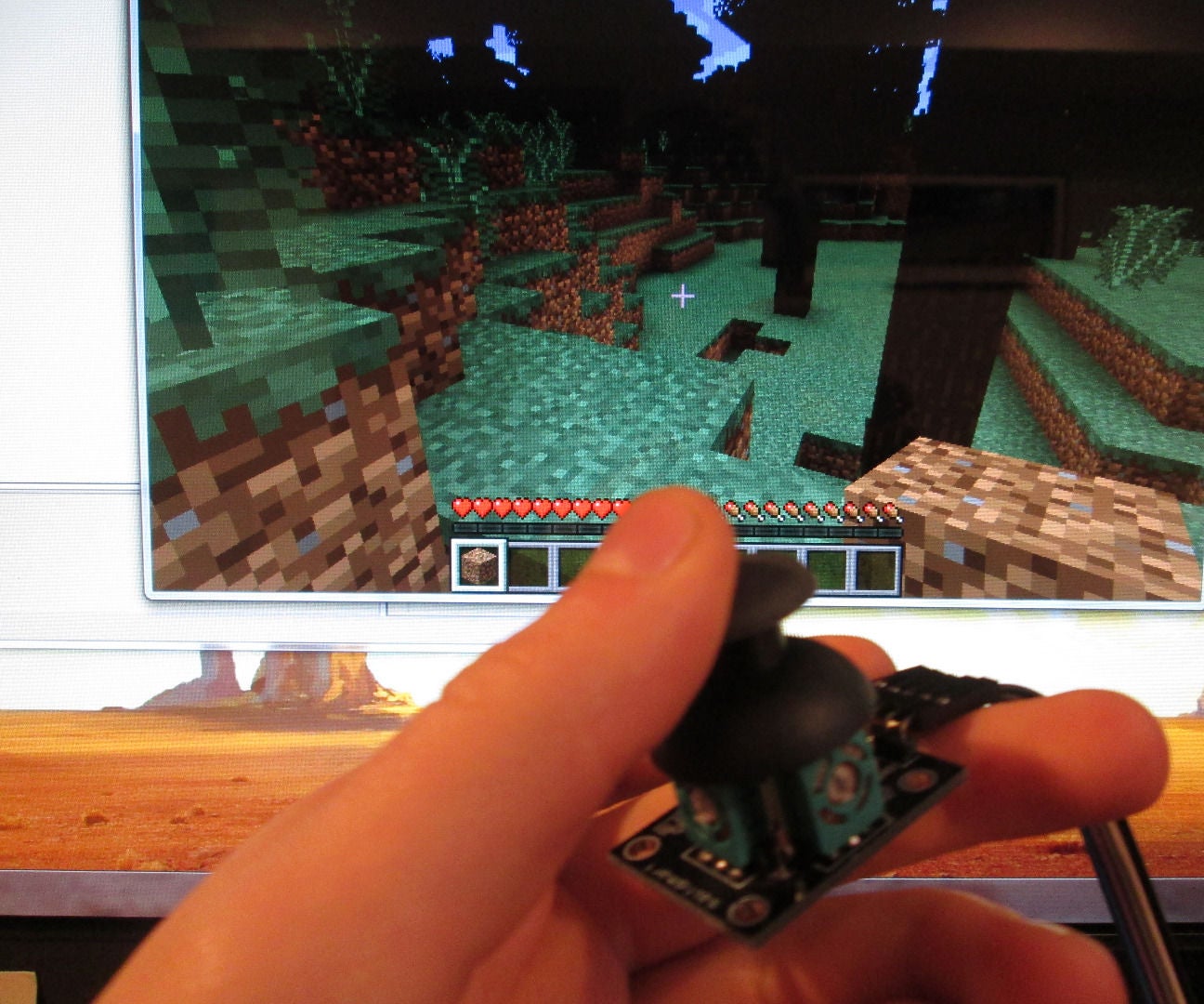 Pc Mouse Made With Arduino Uno And Joystick 6 Steps Instructables 2969