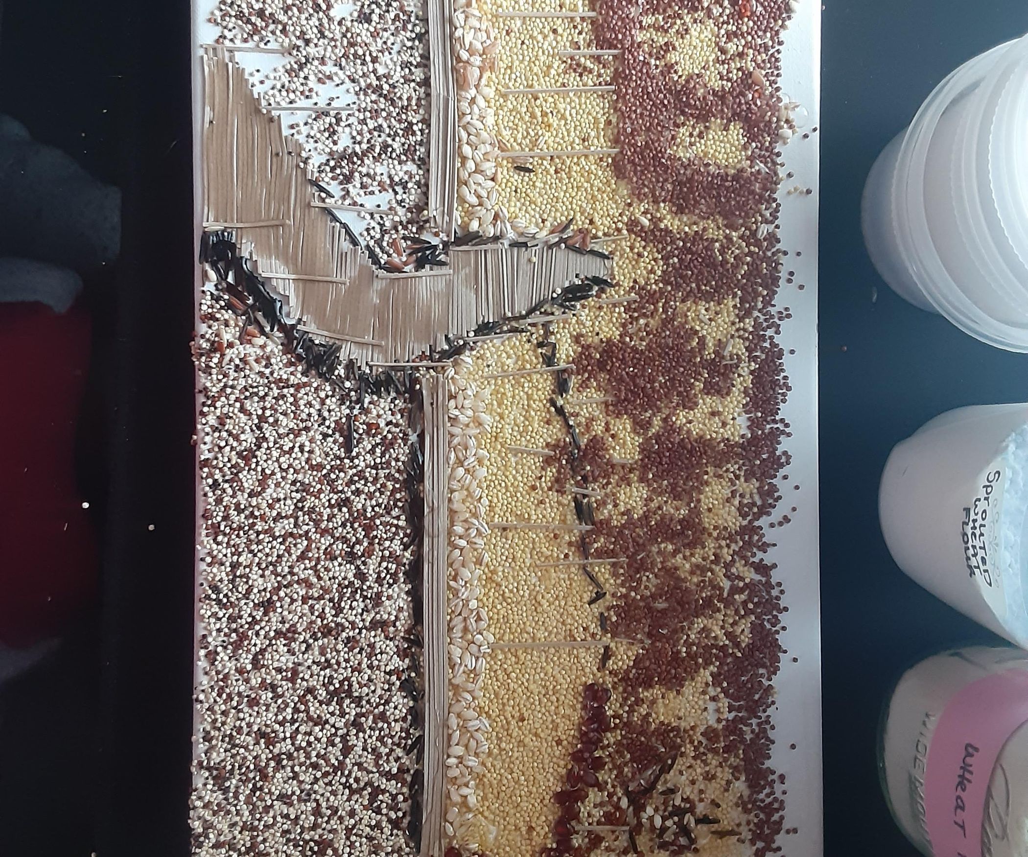 Grains and Rice Art - Instructables