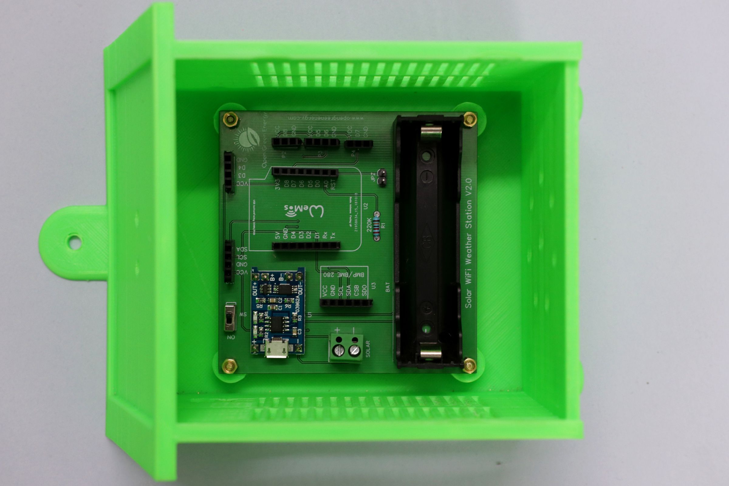 Solar Powered WiFi Weather Station V2.0 : 23 Steps (with Pictures ...