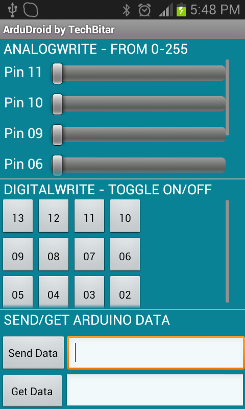 Ardudroid A Simple 2 Way Bluetooth Based Android Controller For Arduino 9 Steps Instructables