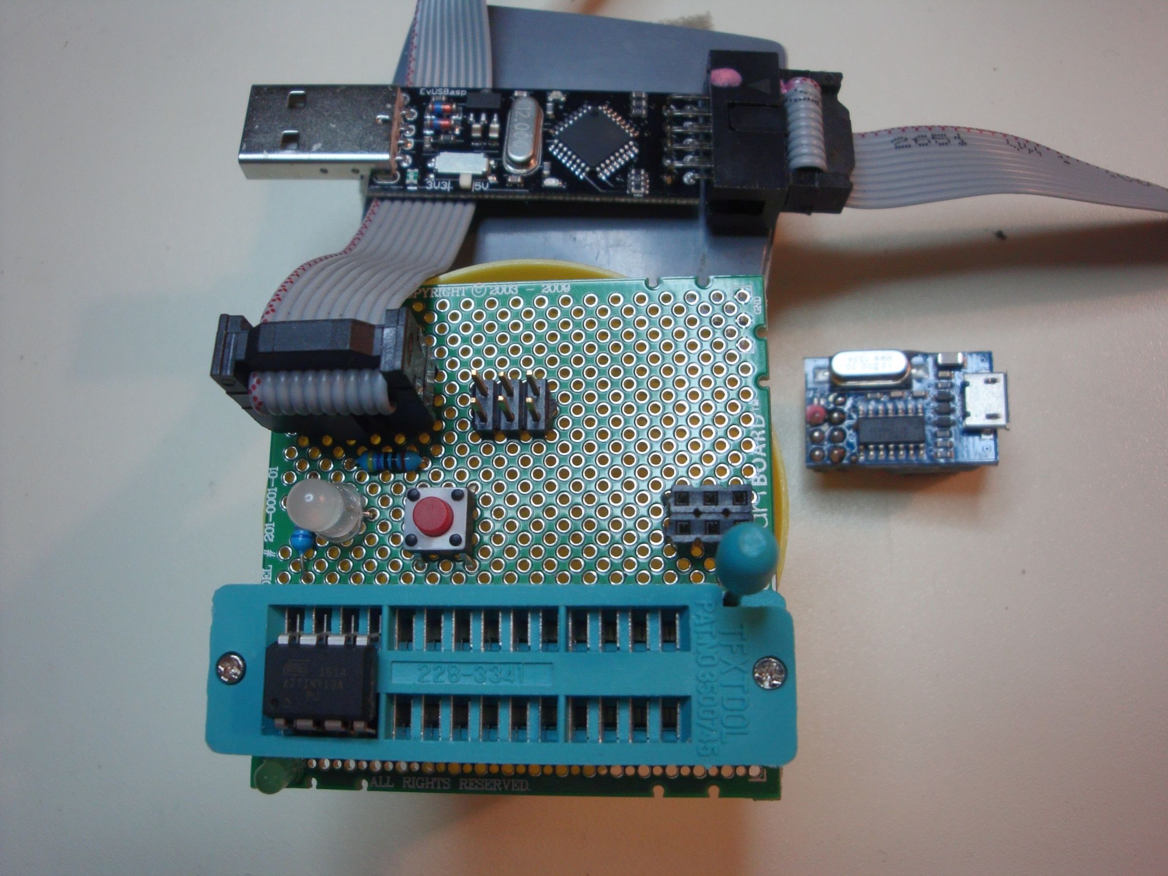 ZIF Jig for AVR ATtiny Chip Programming : 11 Steps (with Pictures ...