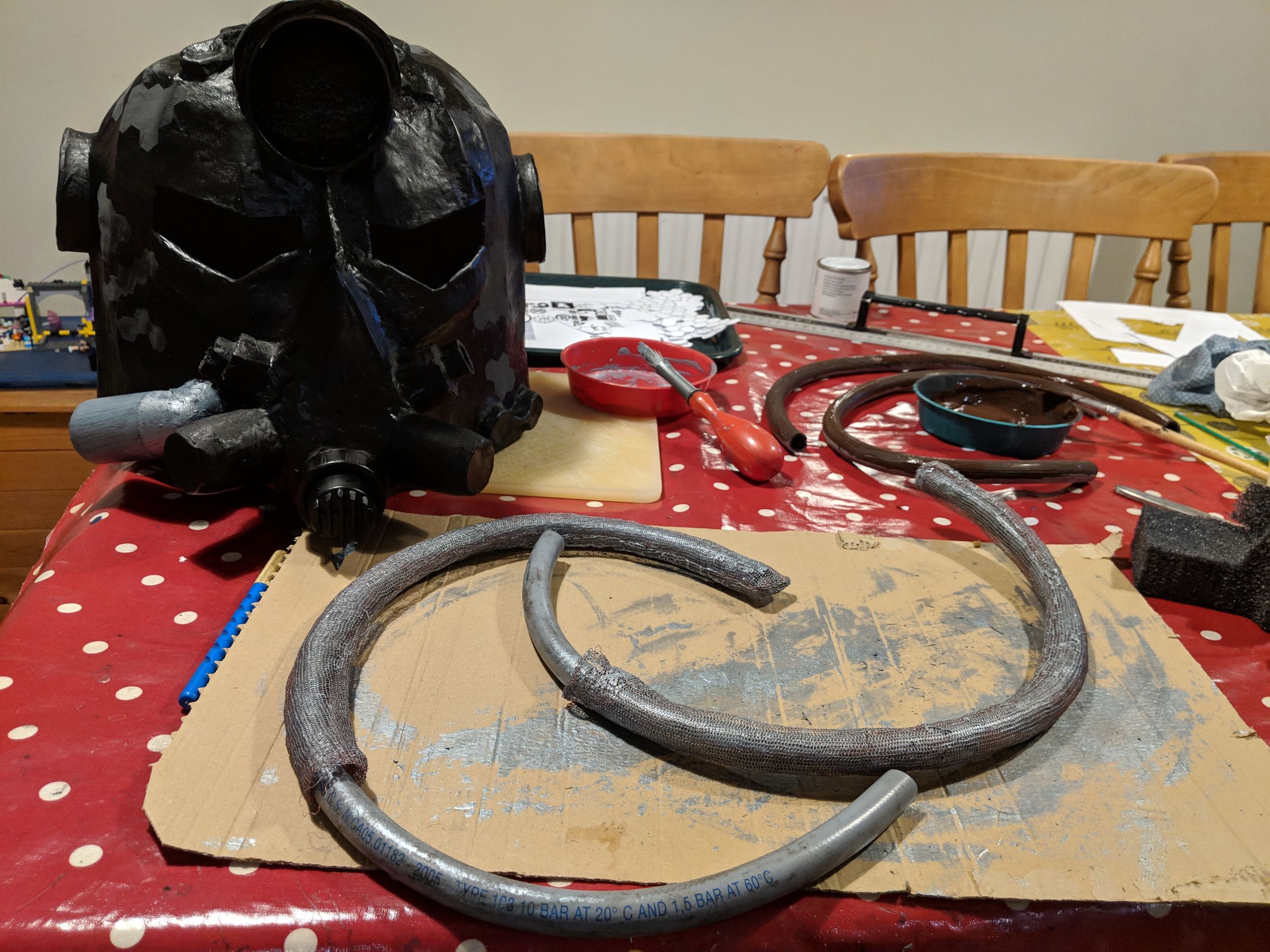 Recycled Power Armour Helmet : 19 Steps - Instructables