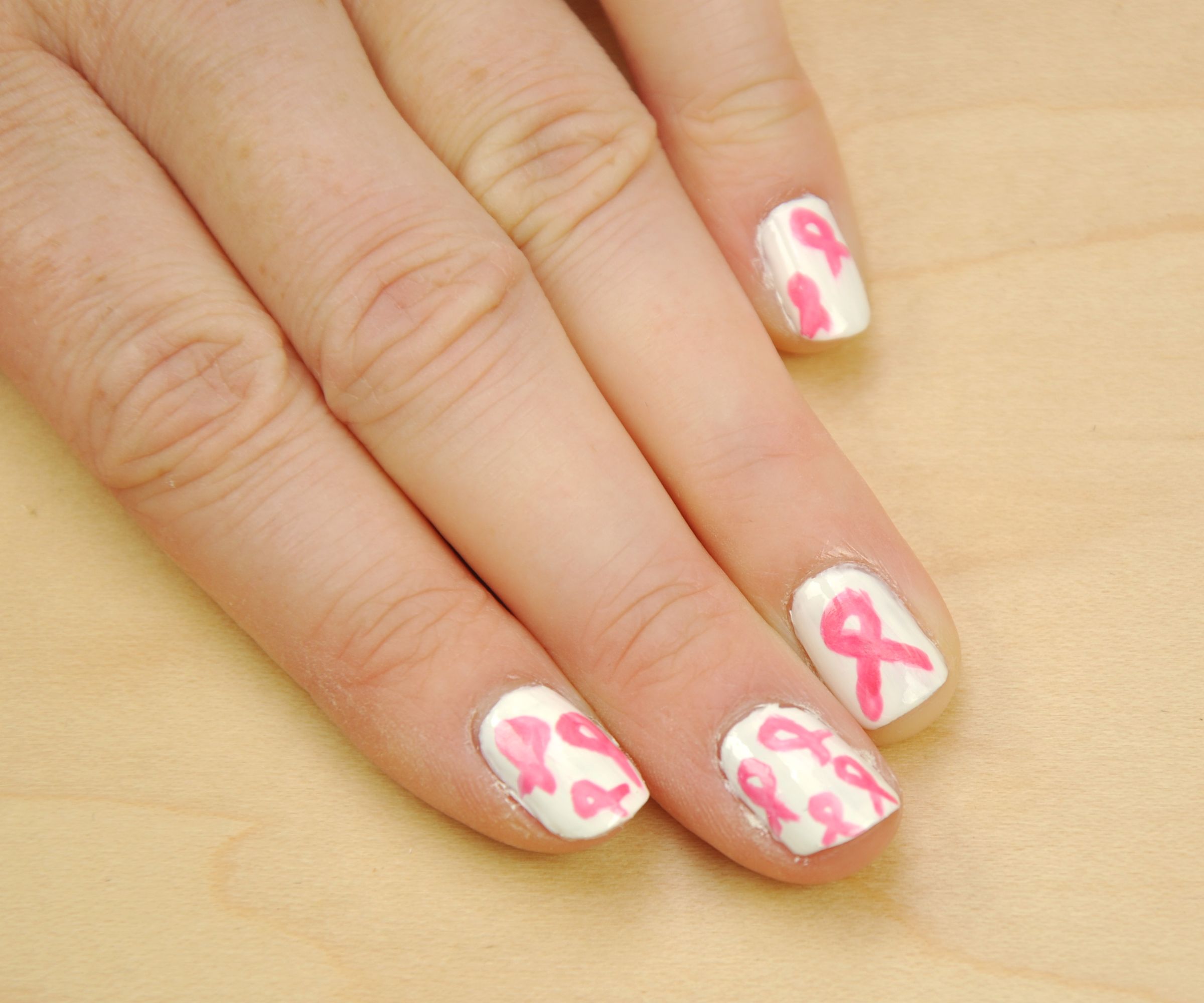 Awareness Ribbon Nail Art : 3 Steps (with Pictures) - Instructables