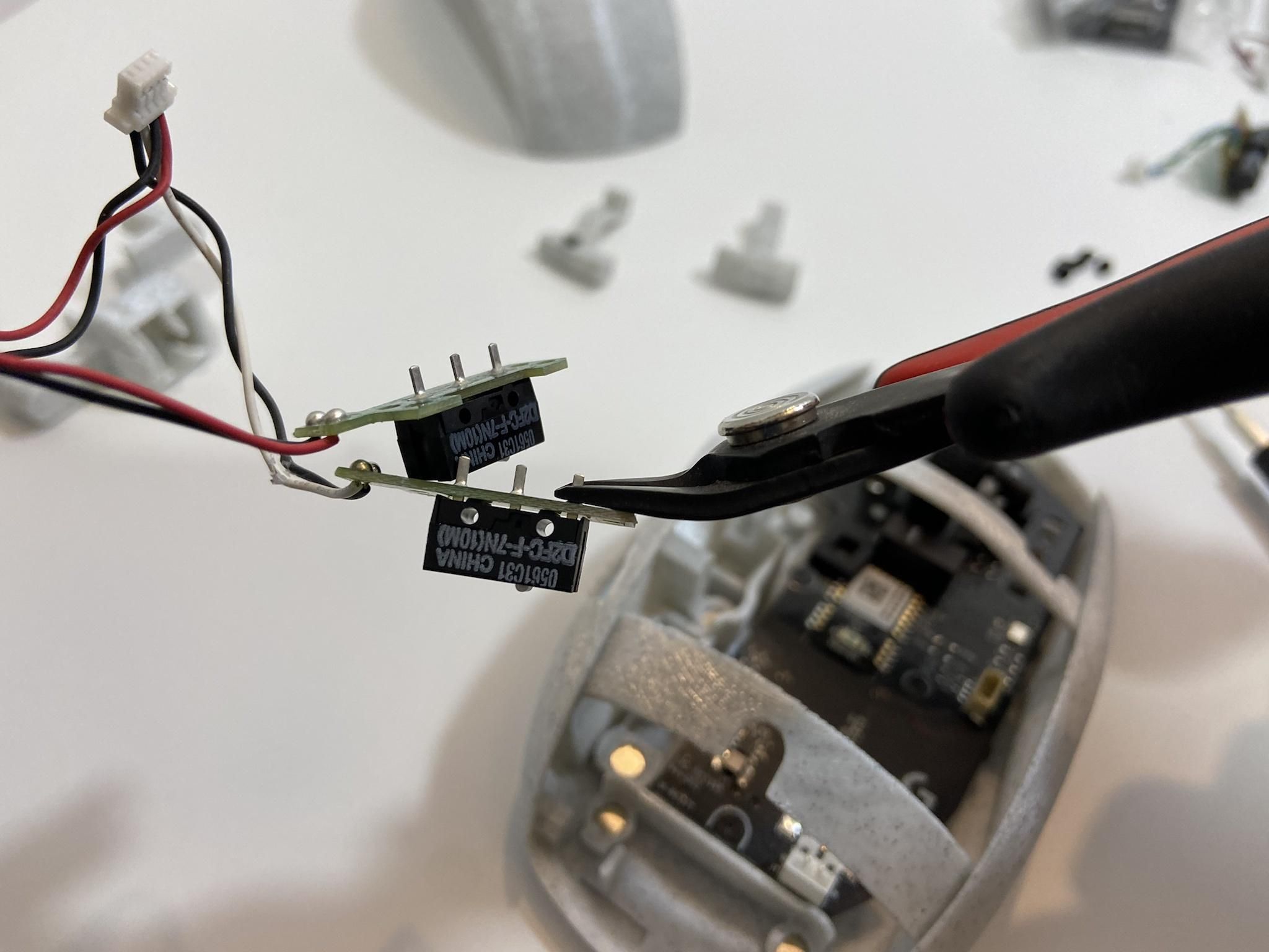 ZS-J1, 3D Printed Asymmetric Wireless Claw Biased Mouse Guide ...