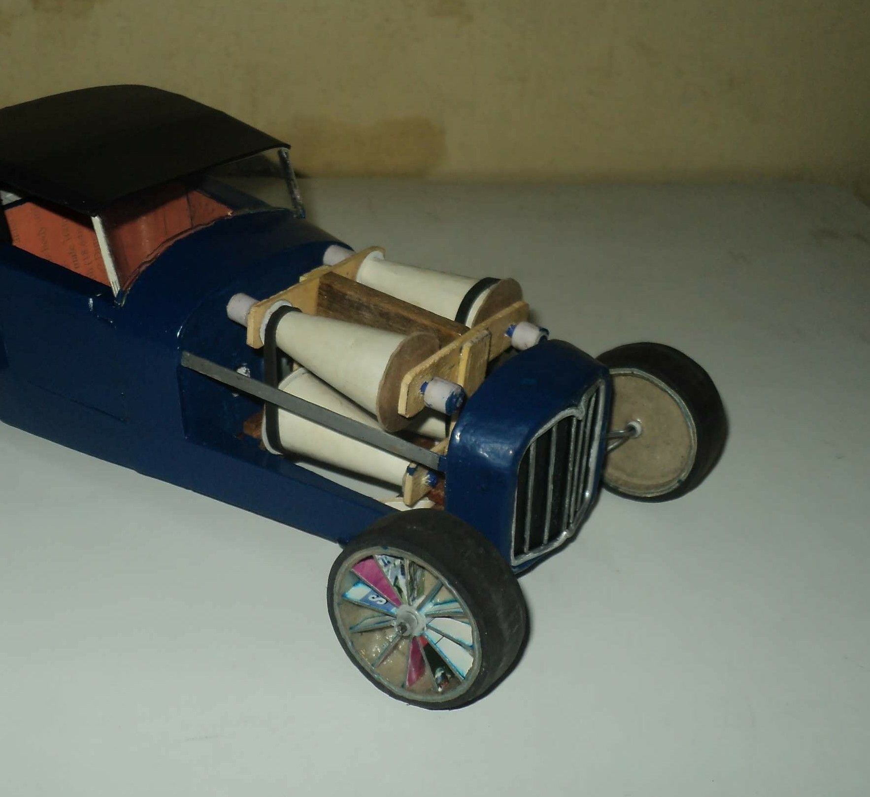 Homemade Hot Rod Vintage Car Model : 12 Steps (with Pictures ...