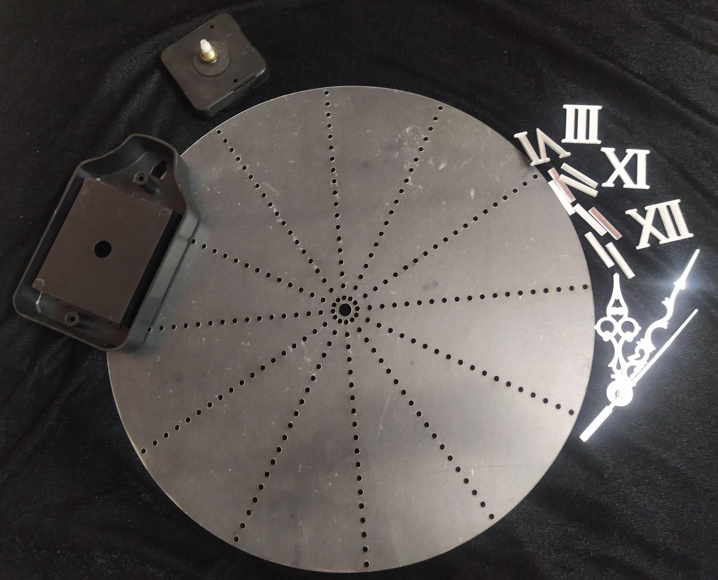 Blue Lippan Art Wall Clock : 24 Steps (with Pictures) - Instructables