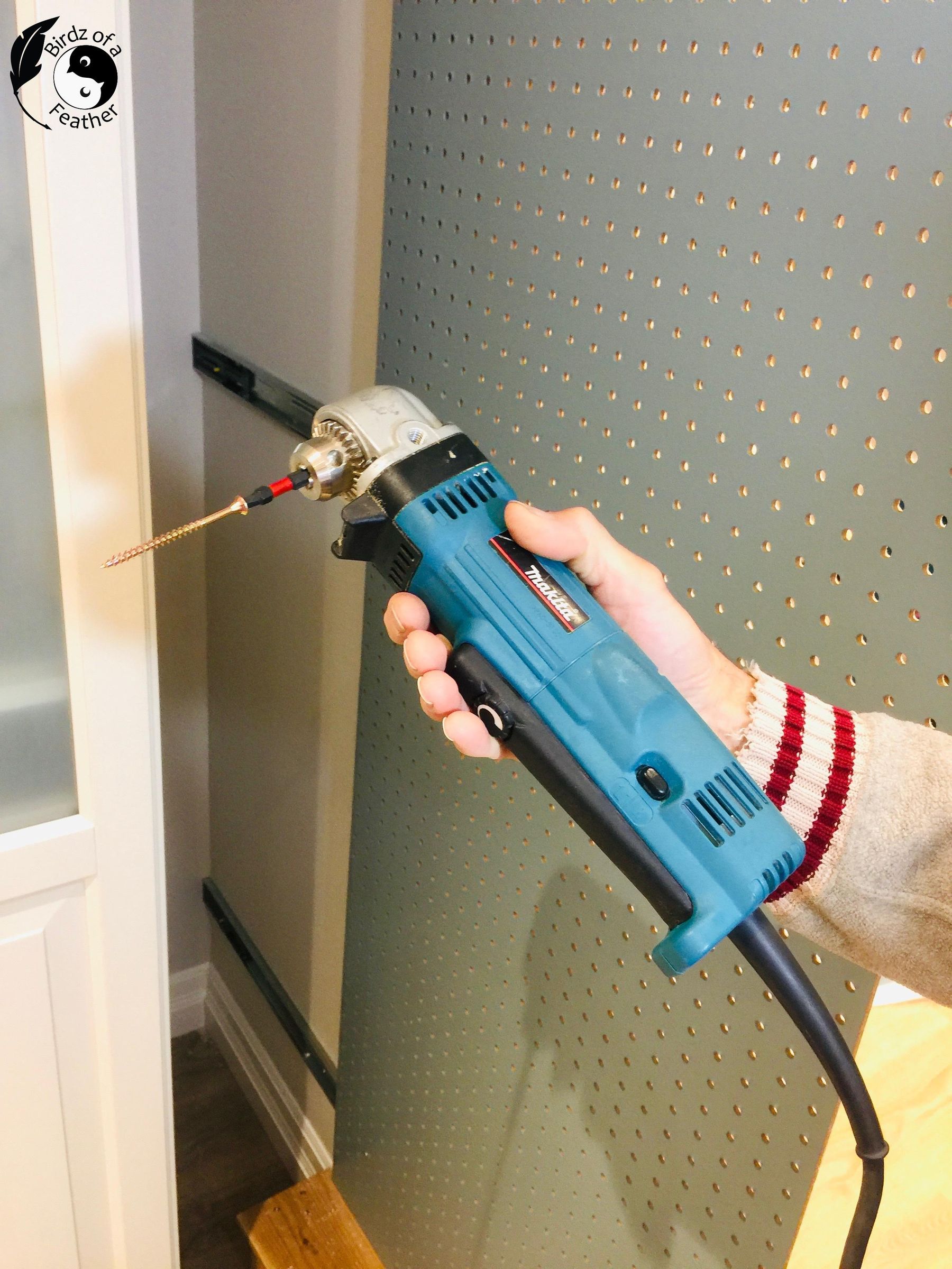 How to Make a Pull Out Pegboard Organizer : 12 Steps (with Pictures ...