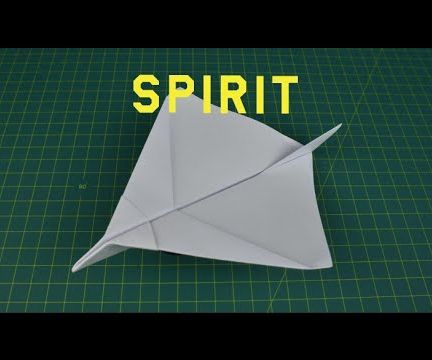 How to Make a Paper Plane That Flies Far | SPIRIT - Instructables