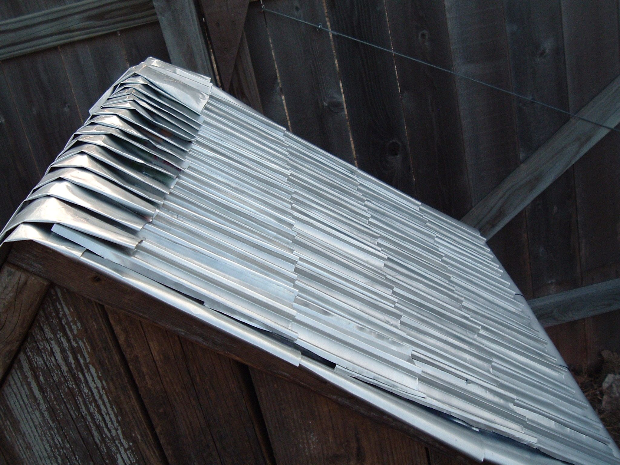 Make Shingles and Siding Out of Aluminum Cans (Beer Can Roof) : 8 Steps ...