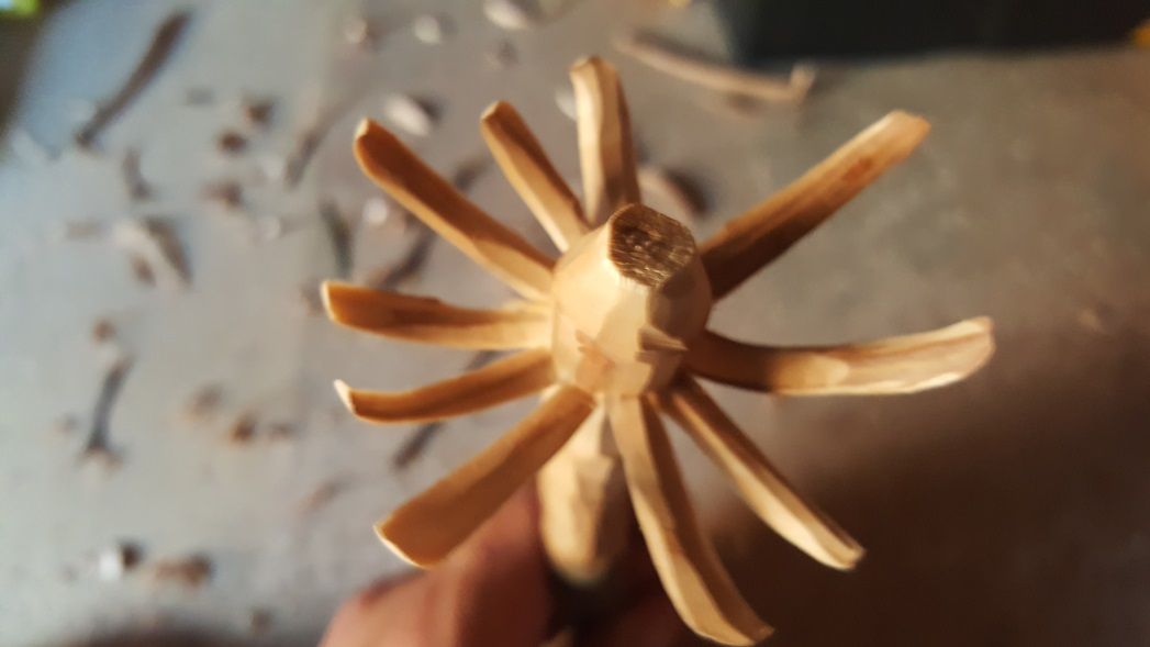 The Simple Realistic Wooden Flower : 8 Steps (with Pictures ...