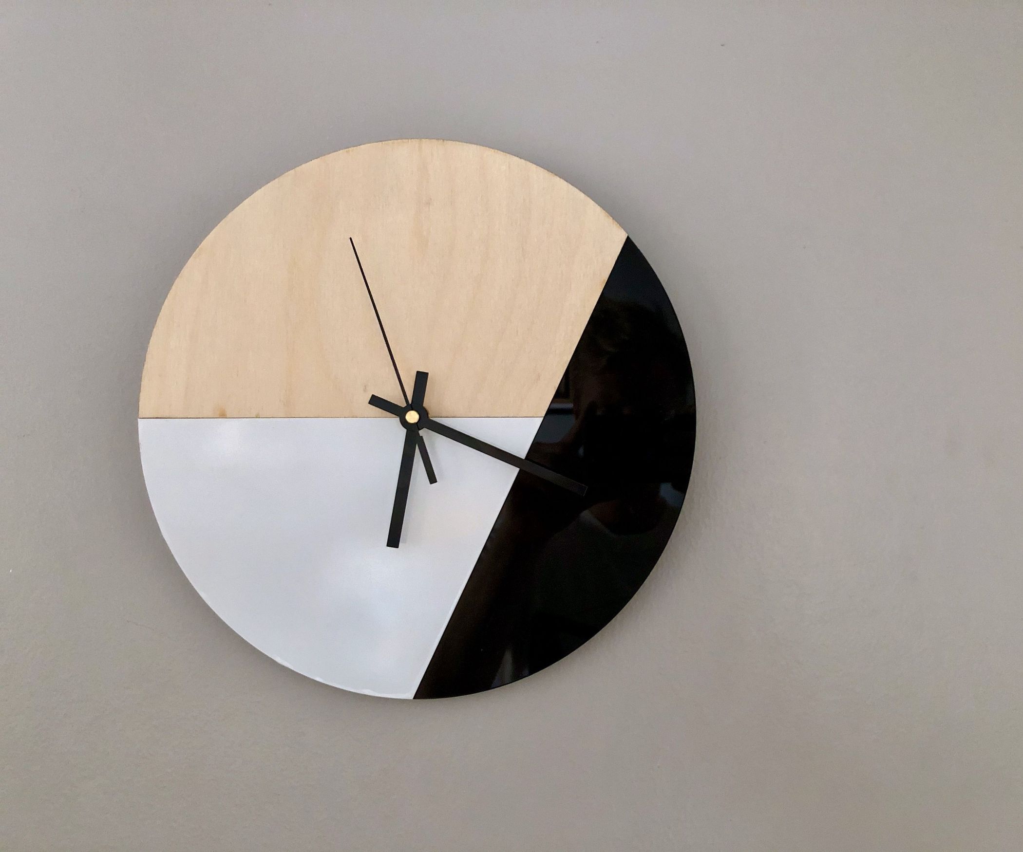 Modern Clock : 5 Steps (with Pictures) - Instructables