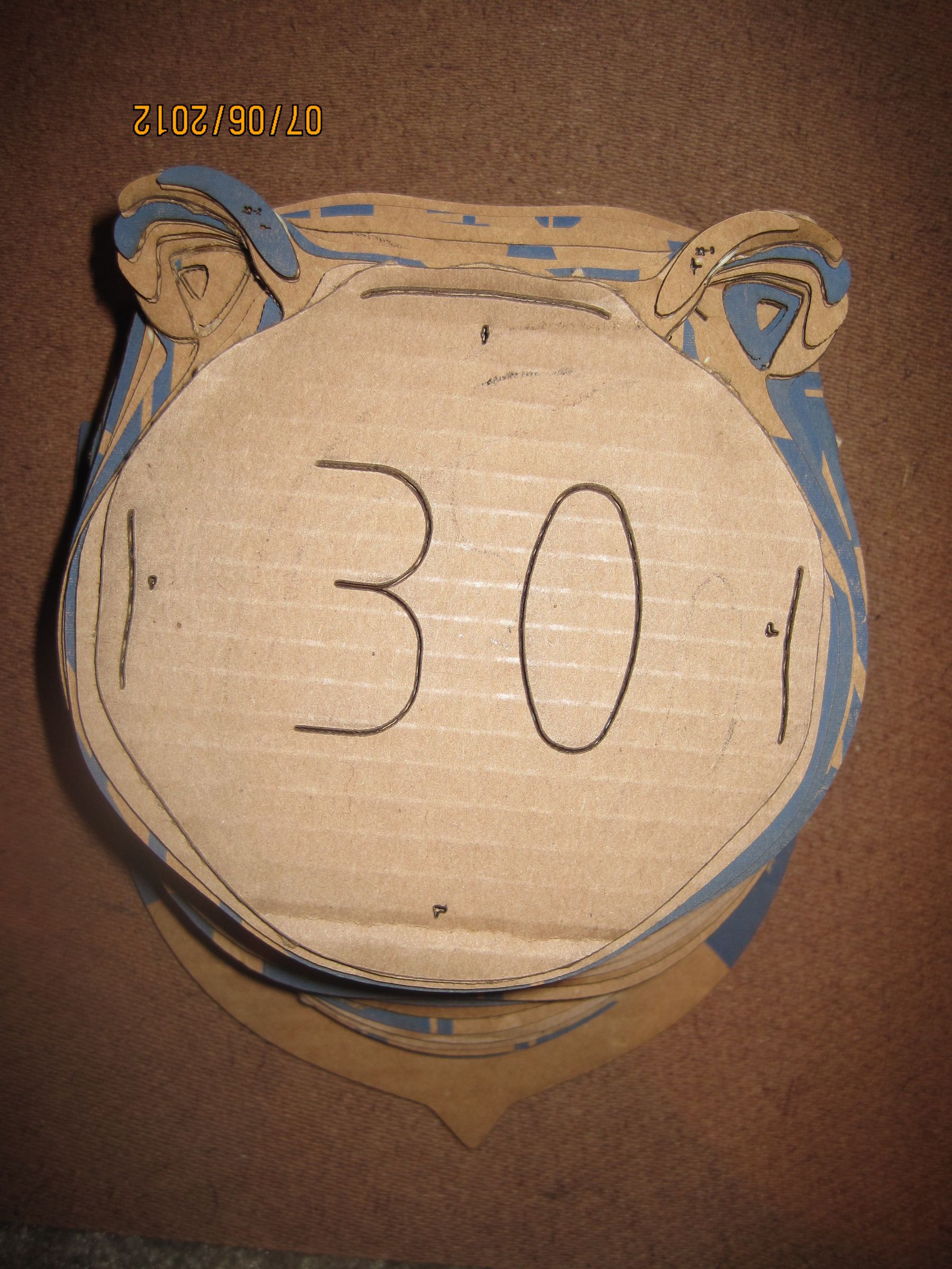 Cardboard Trophy Wall (with Pictures) - Instructables