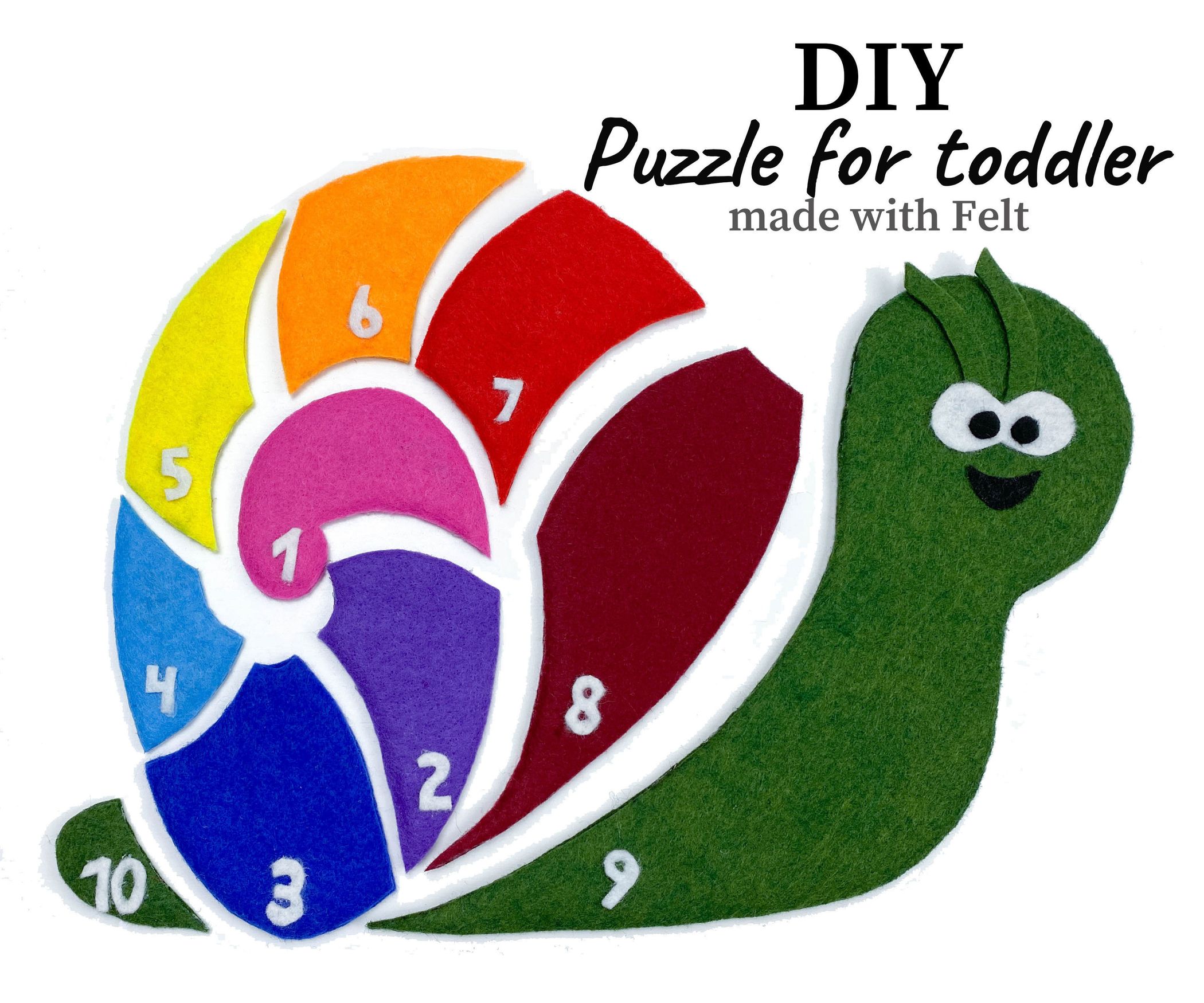 Colourful Snail Puzzle : 5 Steps (with Pictures) - Instructables